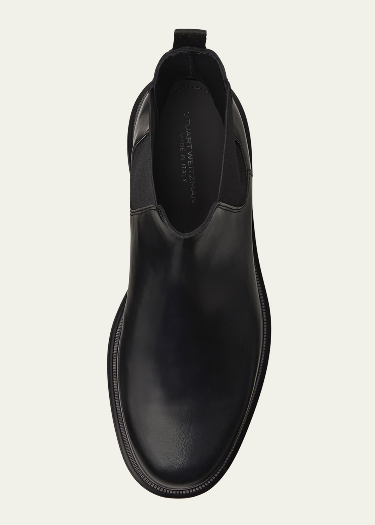 Stuart Weitzman Men's Amos Leather Chelsea Boots - Bergdorf Goodman