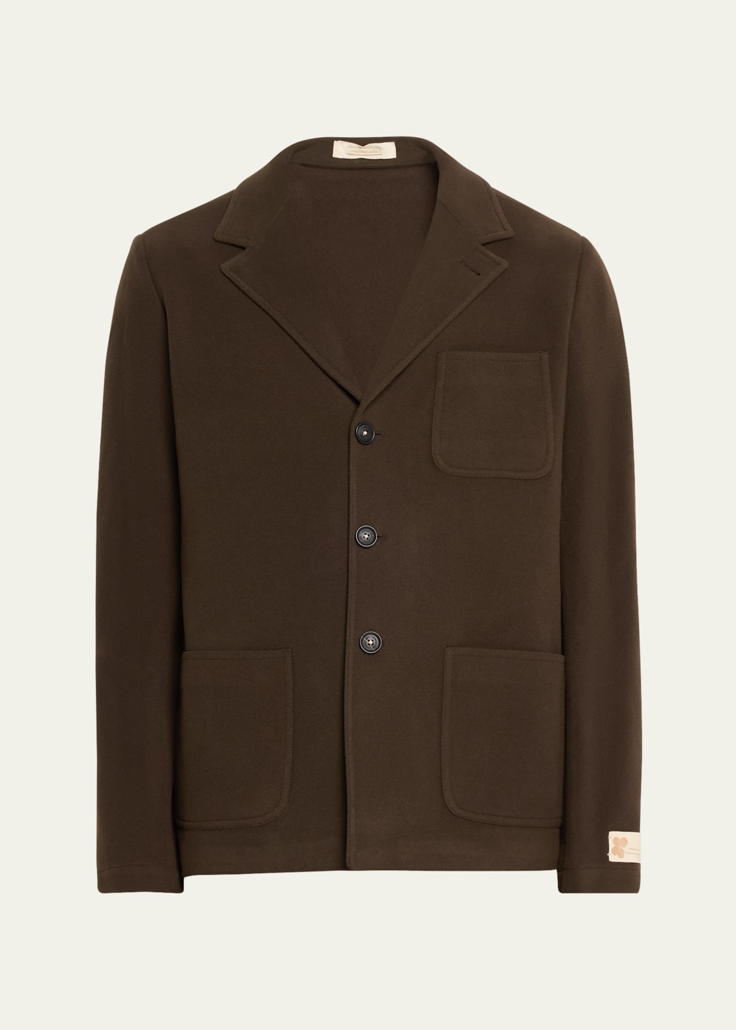 Massimo Alba Men's Wool Button Botton-Down Jacket - Bergdorf Goodman