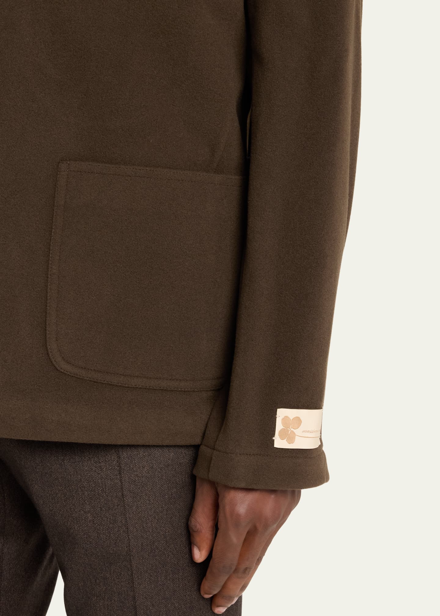 Massimo Alba Men's Wool Button Botton-Down Jacket - Bergdorf Goodman