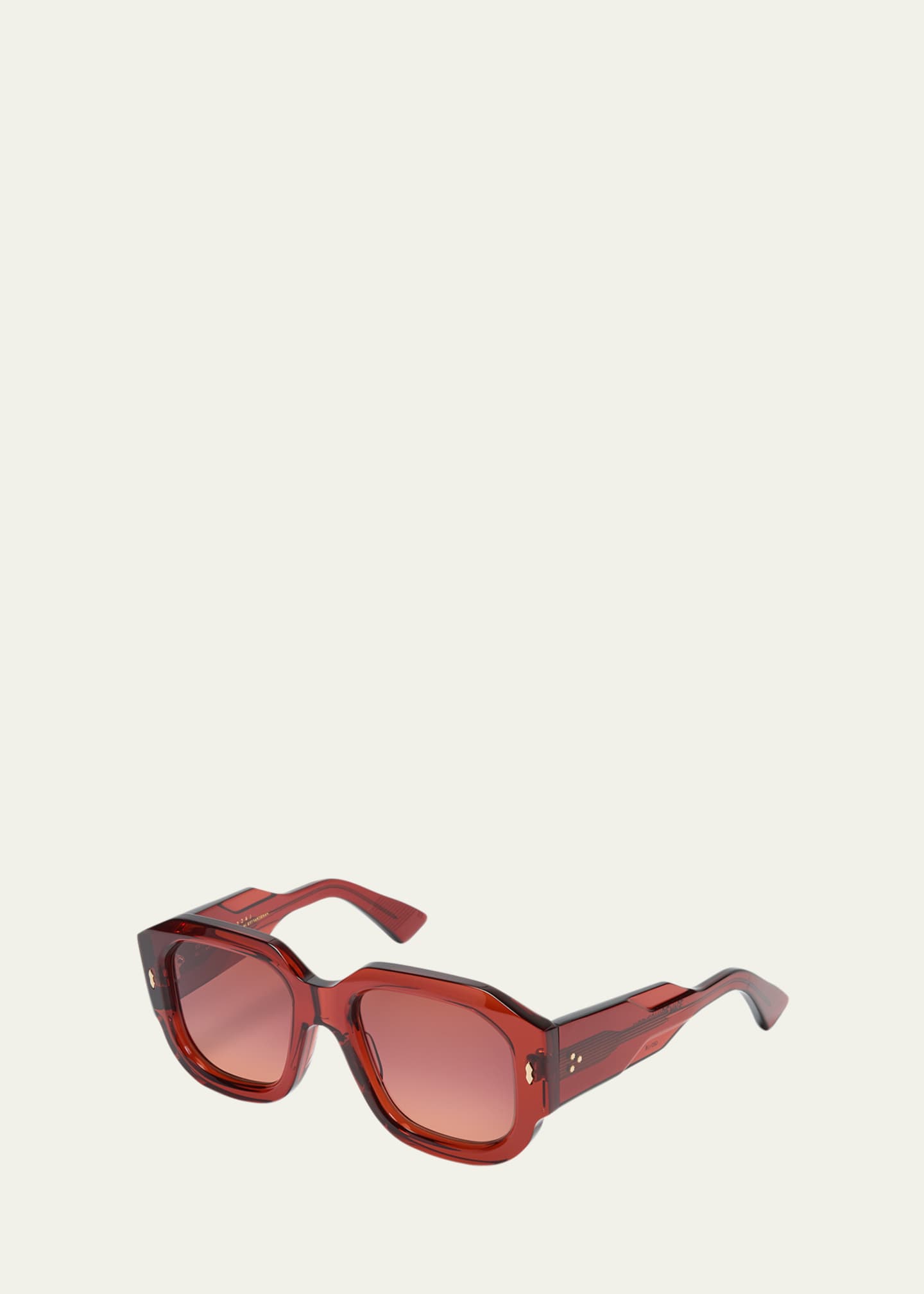 Jacques Marie Mage Lacy Acetate Square Sunglasses - Bergdorf Goodman