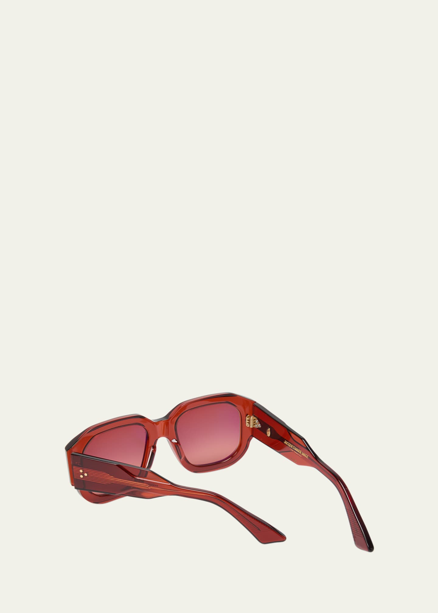 Jacques Marie Mage Lacy Acetate Square Sunglasses - Bergdorf Goodman