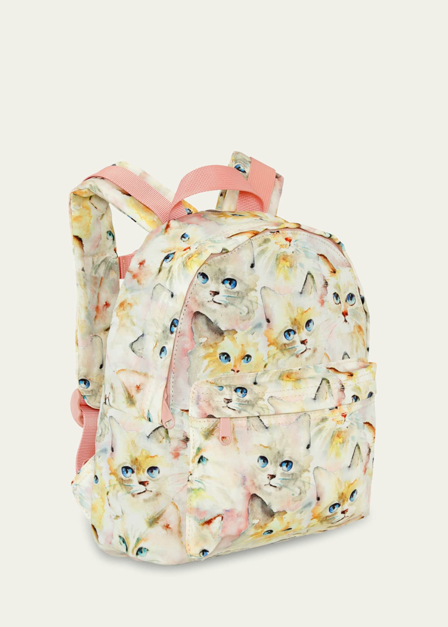 Molo Kid's Cat Print Backpack - Bergdorf Goodman