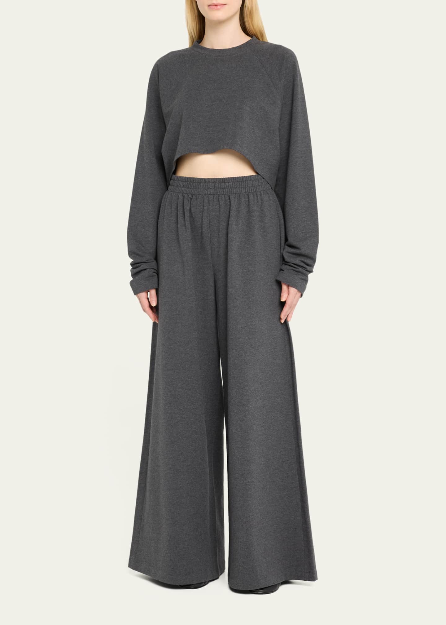 Norma Kamali Boyfriend Elephant Sweatpants - Bergdorf Goodman