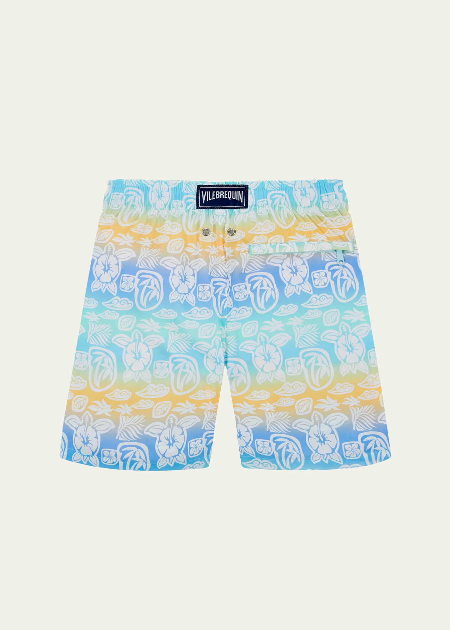 Vilebrequin Boy's Tahiti Turtles Swim Shorts, Size 2-14 - Bergdorf Goodman