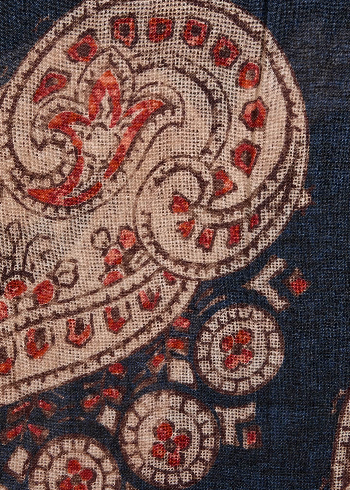 Rosi Collection Men's Cashmere Paisley-Print Scarf - Bergdorf Goodman