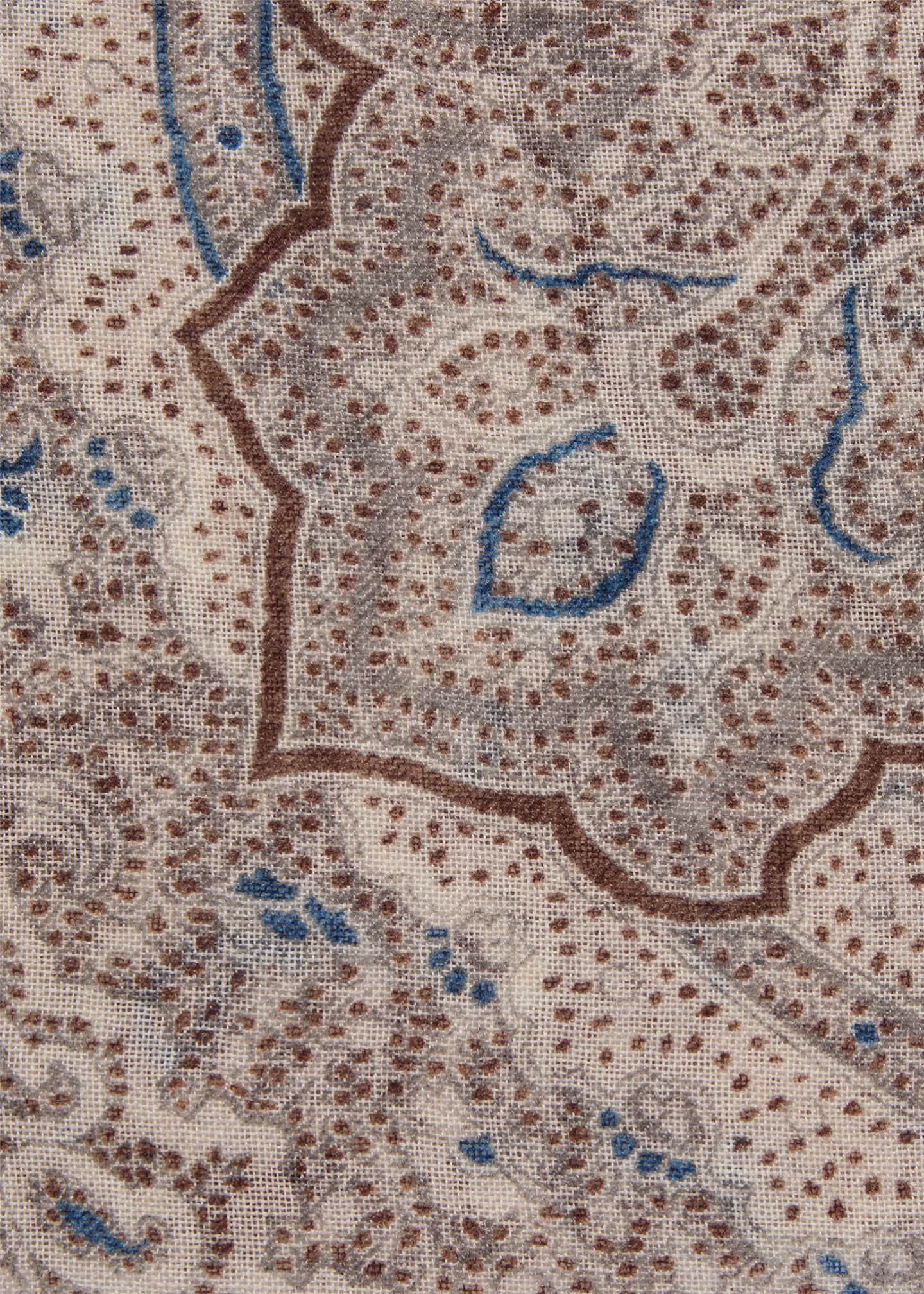 Rosi Collection Men's Cashmere Paisley-Print Scarf - Bergdorf Goodman