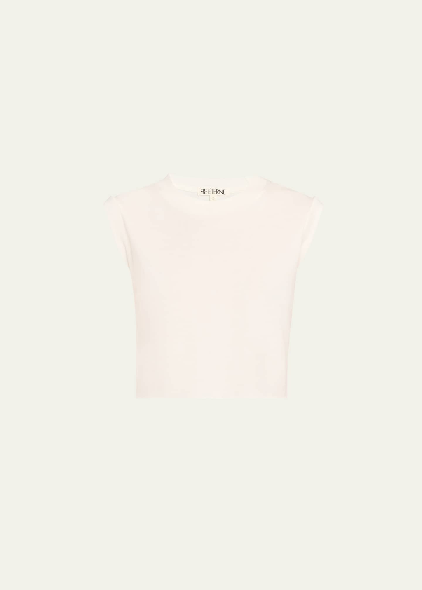 Eterne Cropped Muscle Tank Top - Bergdorf Goodman