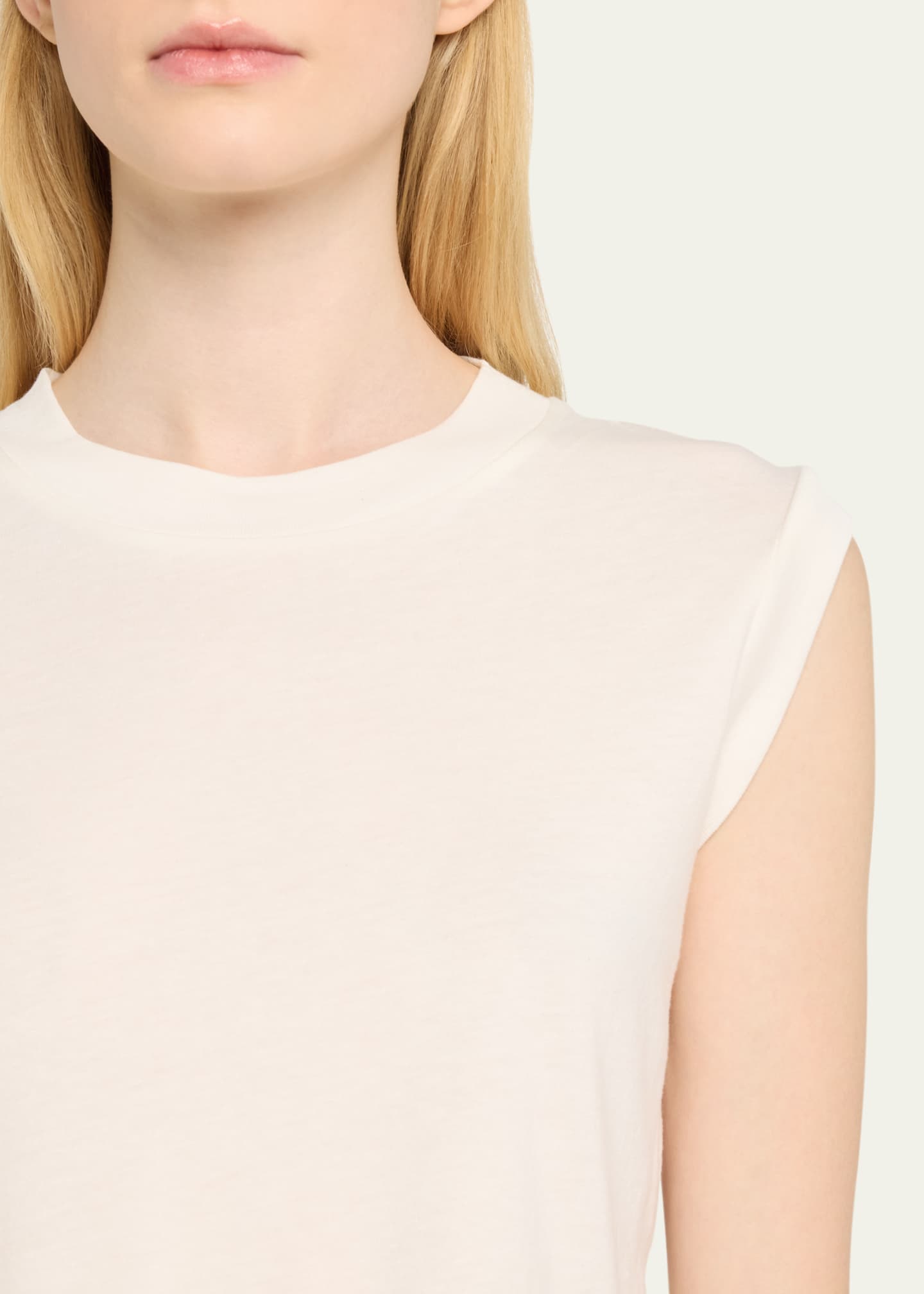 Eterne Cropped Muscle Tank Top - Bergdorf Goodman