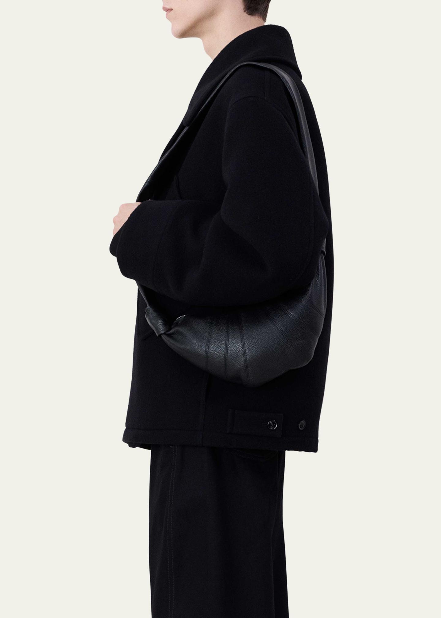 LEMAIRE Men's Small Croissant Leather Shoulder Bag - Bergdorf Goodman