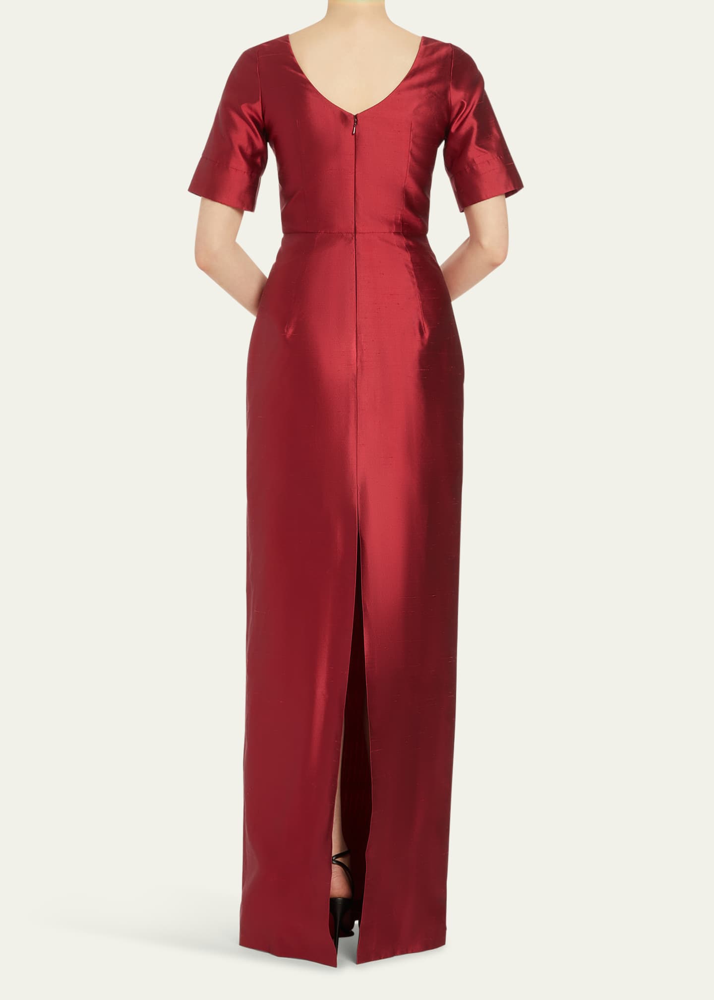 Markarian Collette Column Silk Gown - Bergdorf Goodman