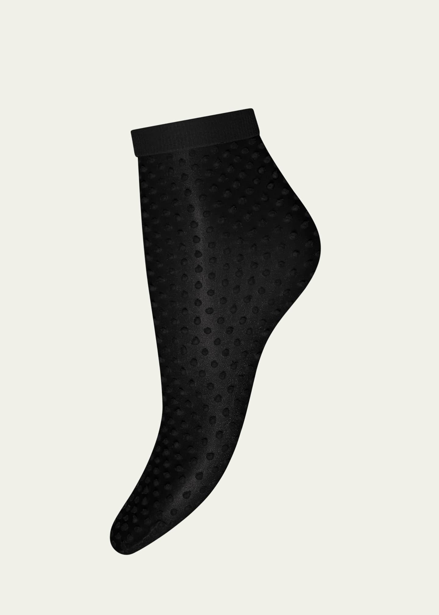 Wolford Satin Touch Swiss Dot Ankle Socks - Bergdorf Goodman