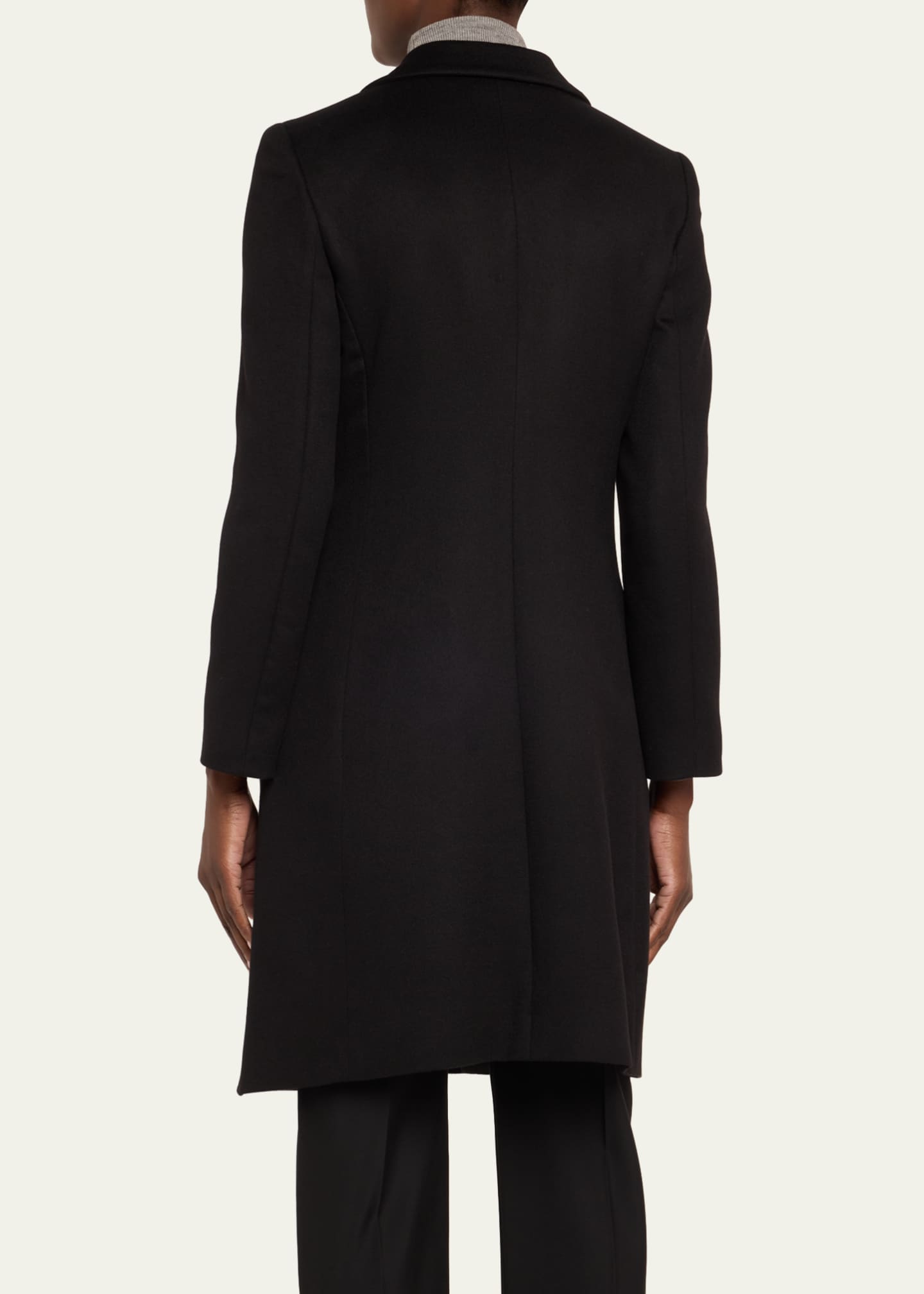 Giorgio Armani Essentials Cashmere One Button Coat - Bergdorf Goodman