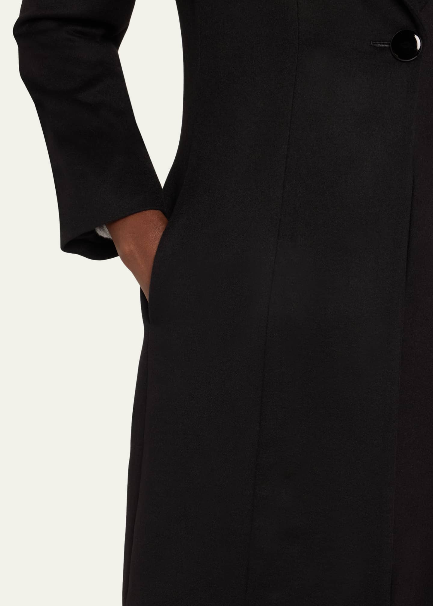 Giorgio Armani Essentials Cashmere One Button Coat - Bergdorf Goodman