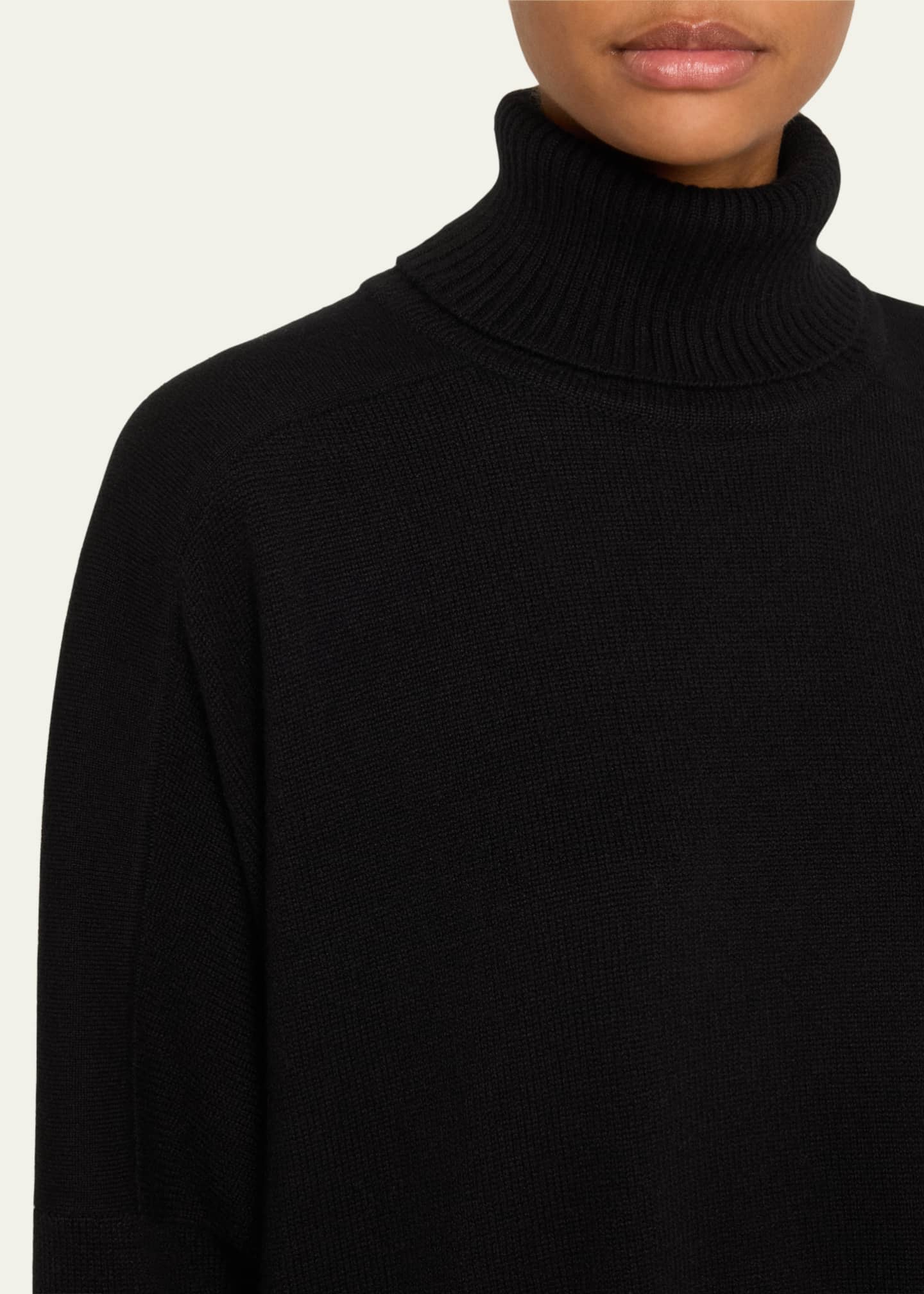 Eskandar Sloped Shoulder Roll Neck (Long Length) - Bergdorf Goodman