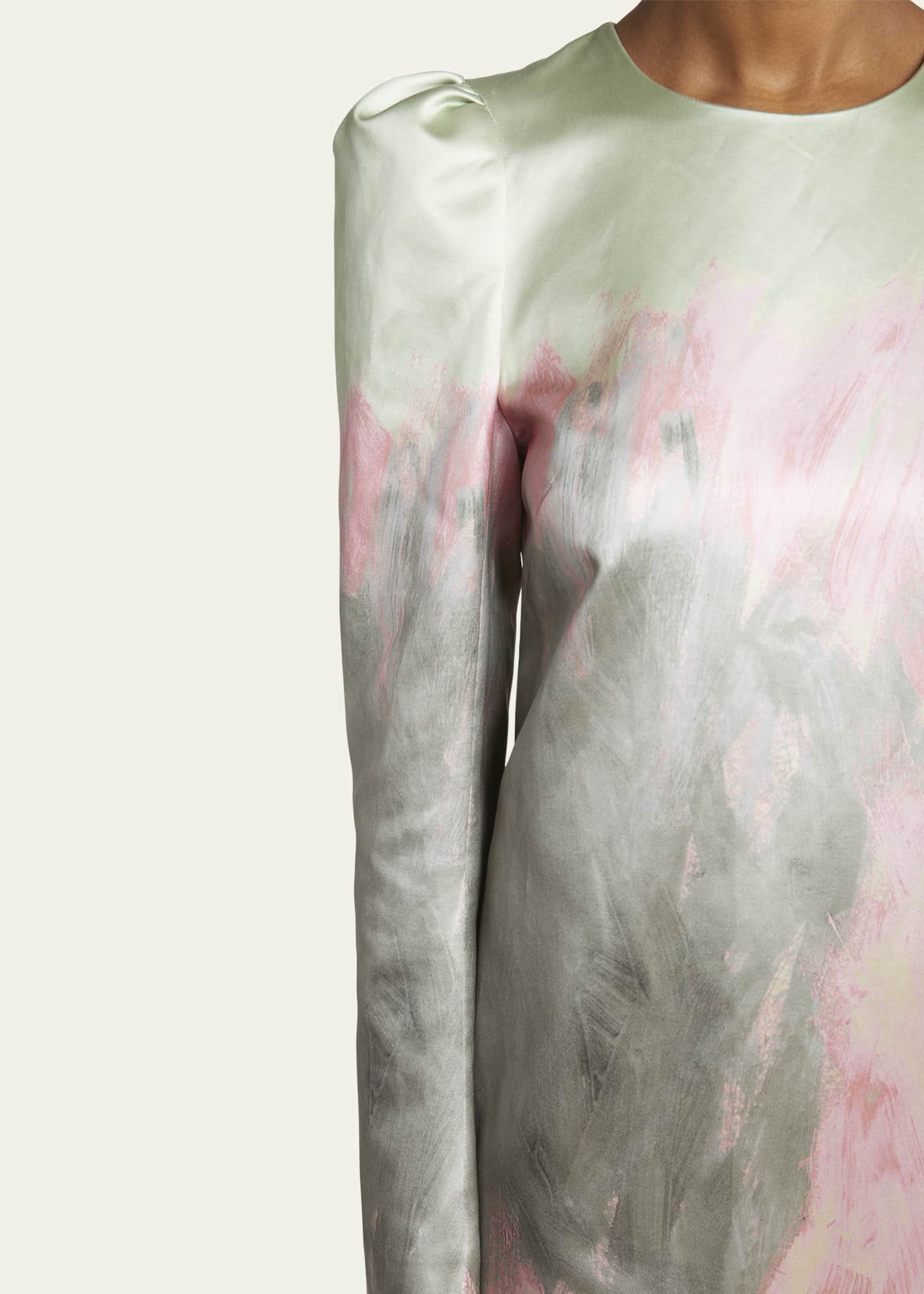 Dries Van Noten Duffy Paint Stroke Print Sheath Dress - Bergdorf Goodman