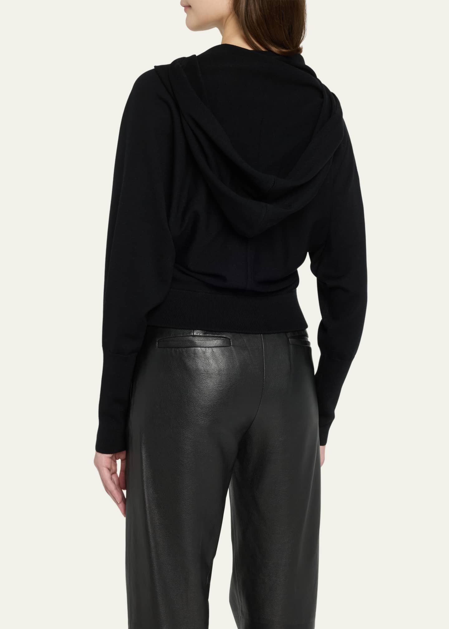SIMKHAI Riley Wrap Hoodie - Bergdorf Goodman
