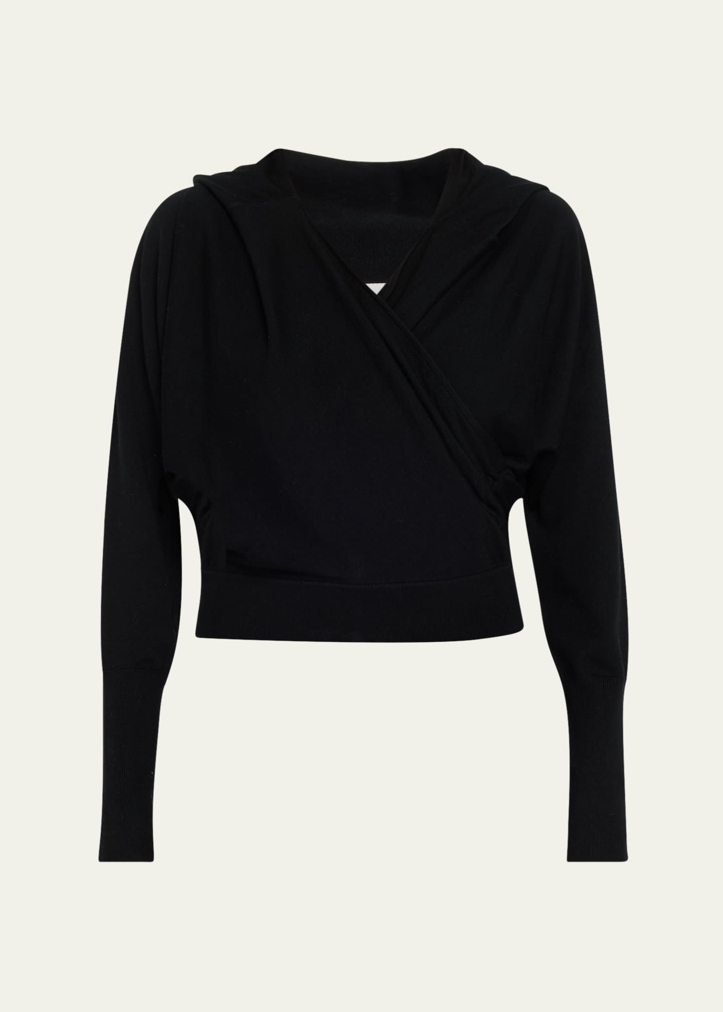 SIMKHAI Riley Wrap Hoodie - Bergdorf Goodman