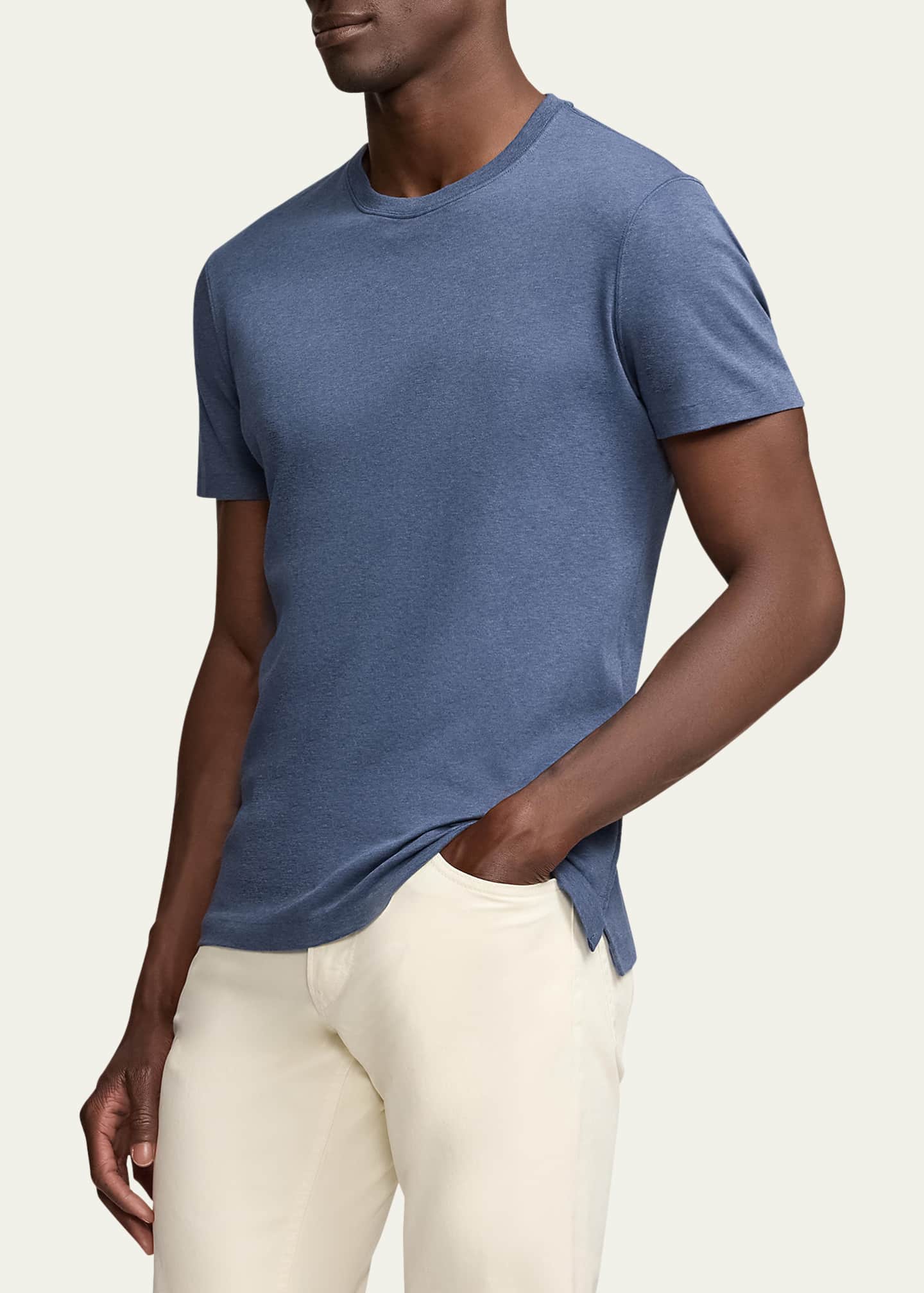 Ralph Lauren Men's Mercerized Cotton T-Shirt - Bergdorf Goodman