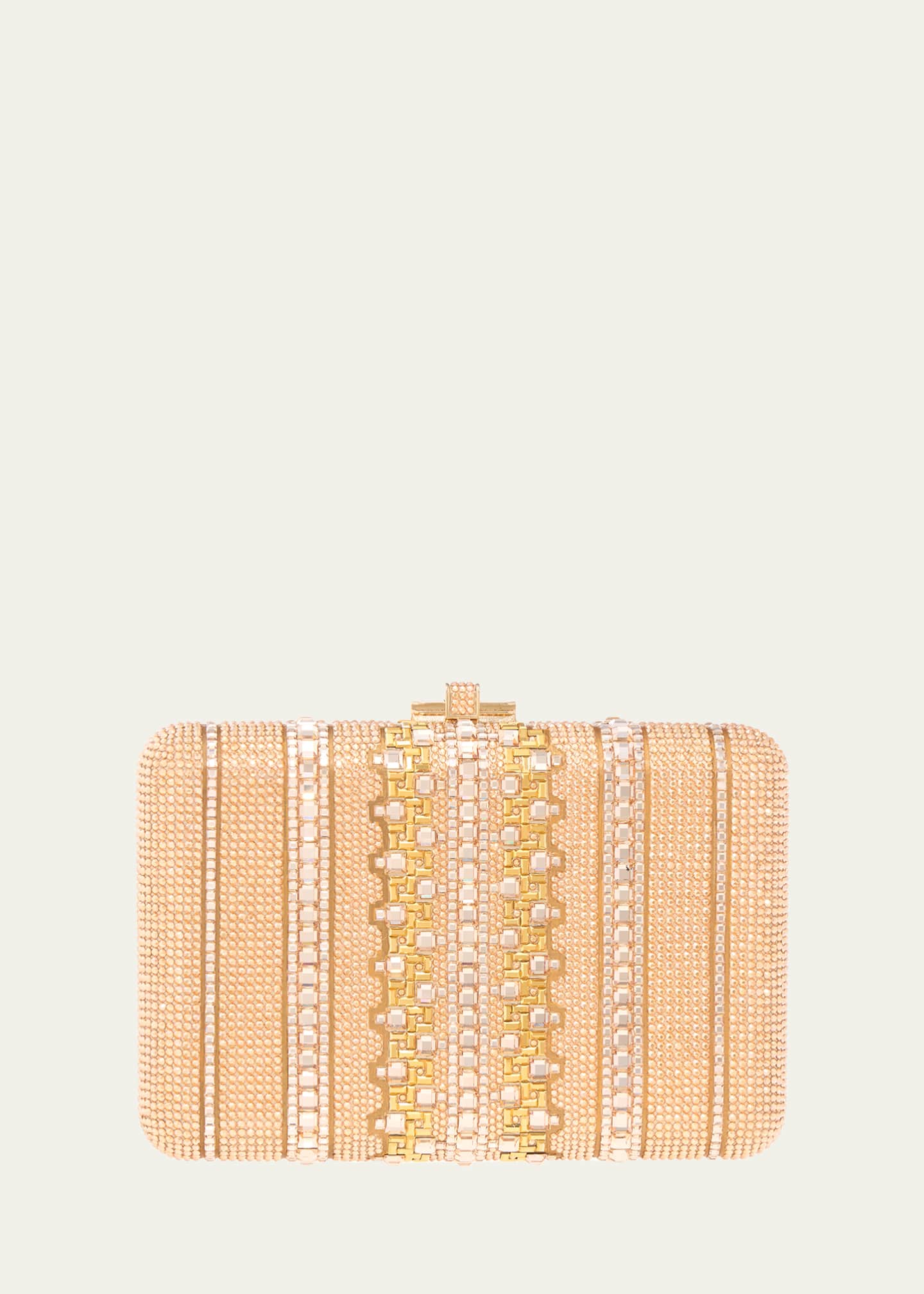 Judith Leiber Couture Lattice Crystal Slim Clutch Bag - Bergdorf Goodman