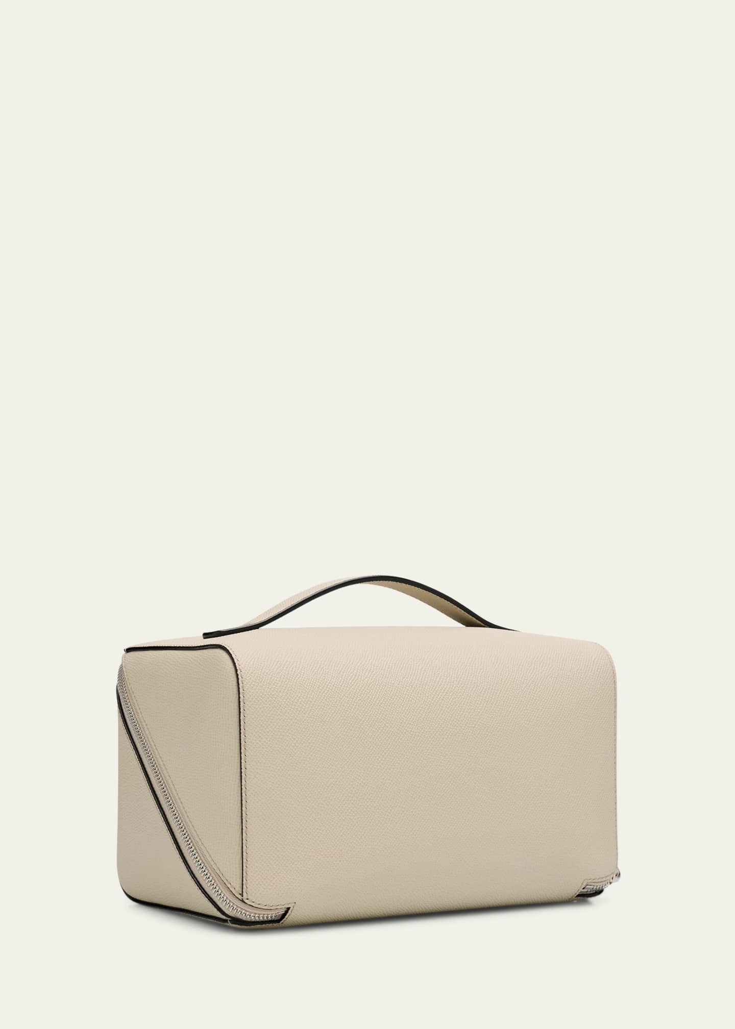 Valextra Men's V-Line Soft Leather Toiletry Bag - Bergdorf Goodman