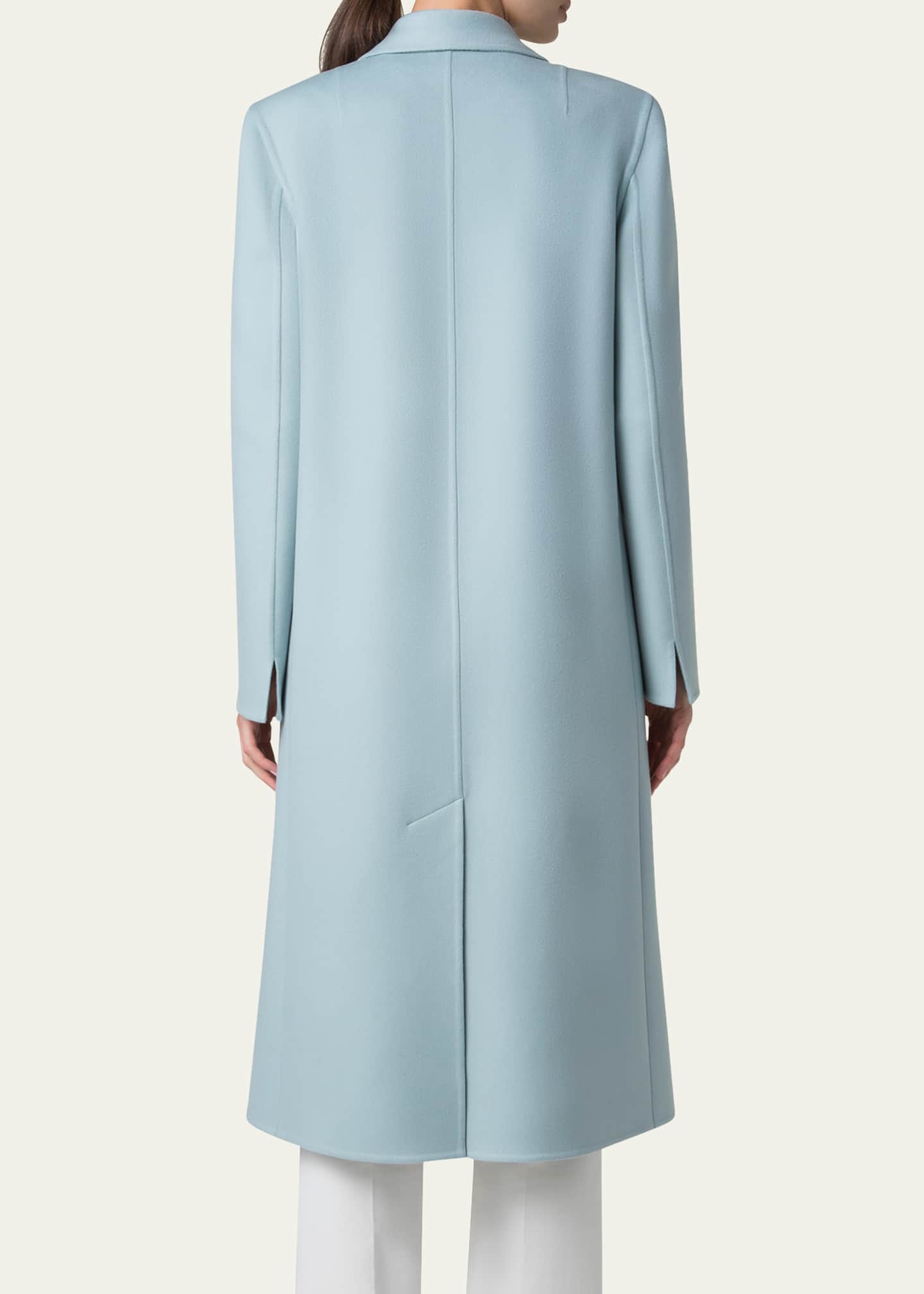 Akris Zelda Cashmere Double-Breasted Coat - Bergdorf Goodman