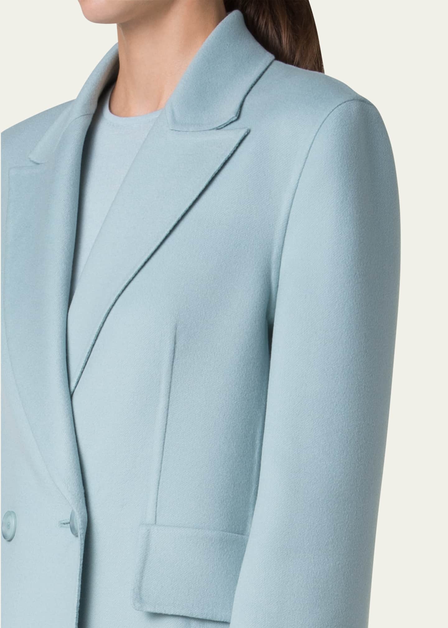 Akris Zelda Cashmere Double-Breasted Coat - Bergdorf Goodman