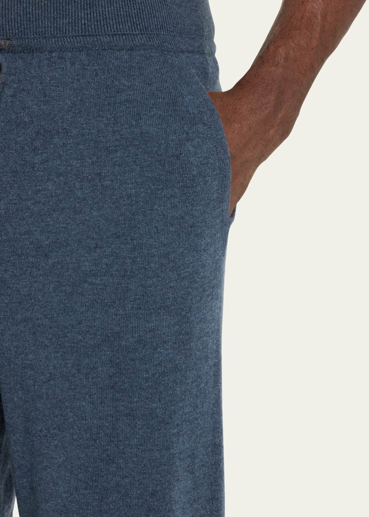 Loro Piana Men's Duo Cashmere Joggers - Bergdorf Goodman