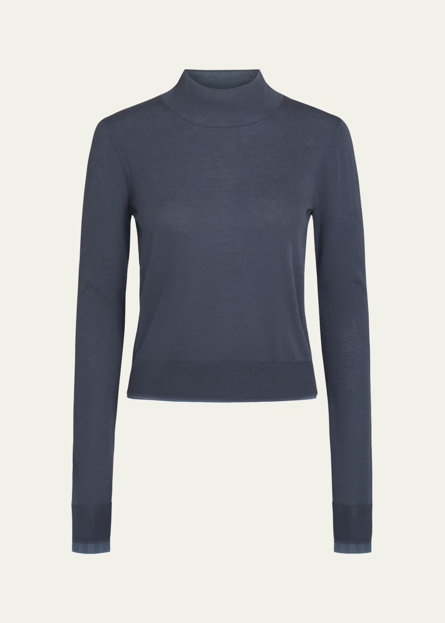 Vince Double-Layer Turtleneck T-Shirt - Bergdorf Goodman
