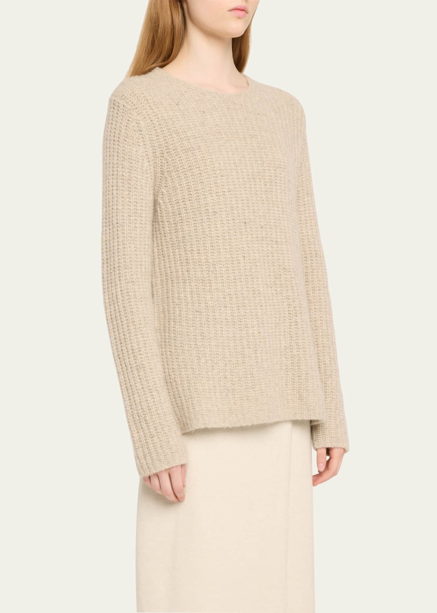 Vince Donegal Ribbed Cashmere Sweater - Bergdorf Goodman
