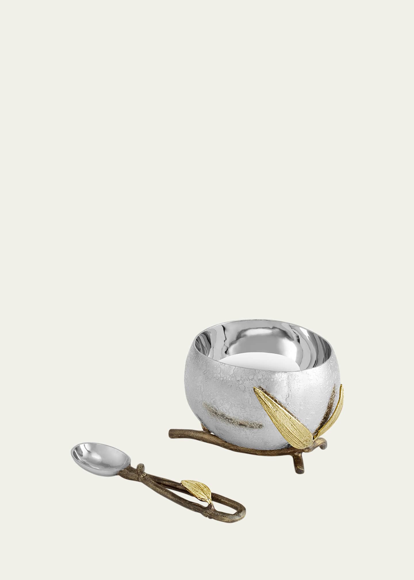 Michael Aram Zen Garden Nut Bowl with Spoon - Bergdorf Goodman