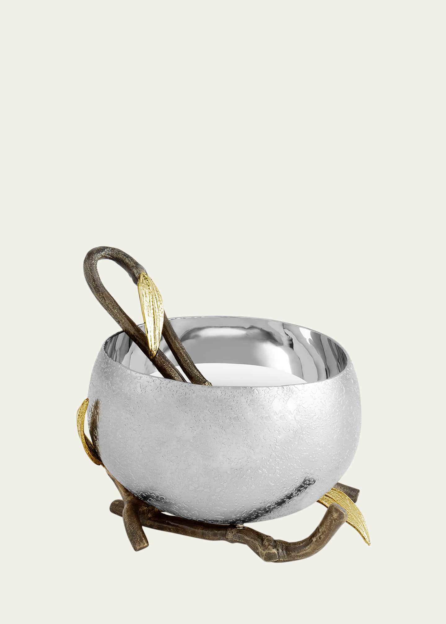 Michael Aram Zen Garden Nut Bowl with Spoon - Bergdorf Goodman