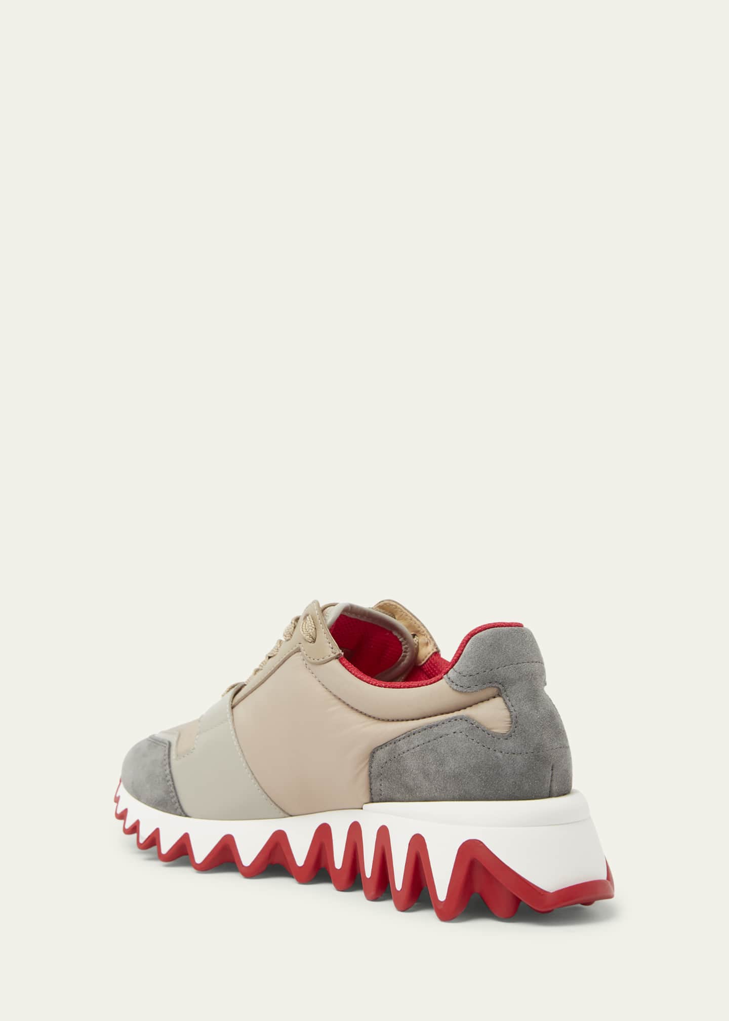 Christian Louboutin Nastroshark Donna Canvas Runner Sneakers - Bergdorf ...