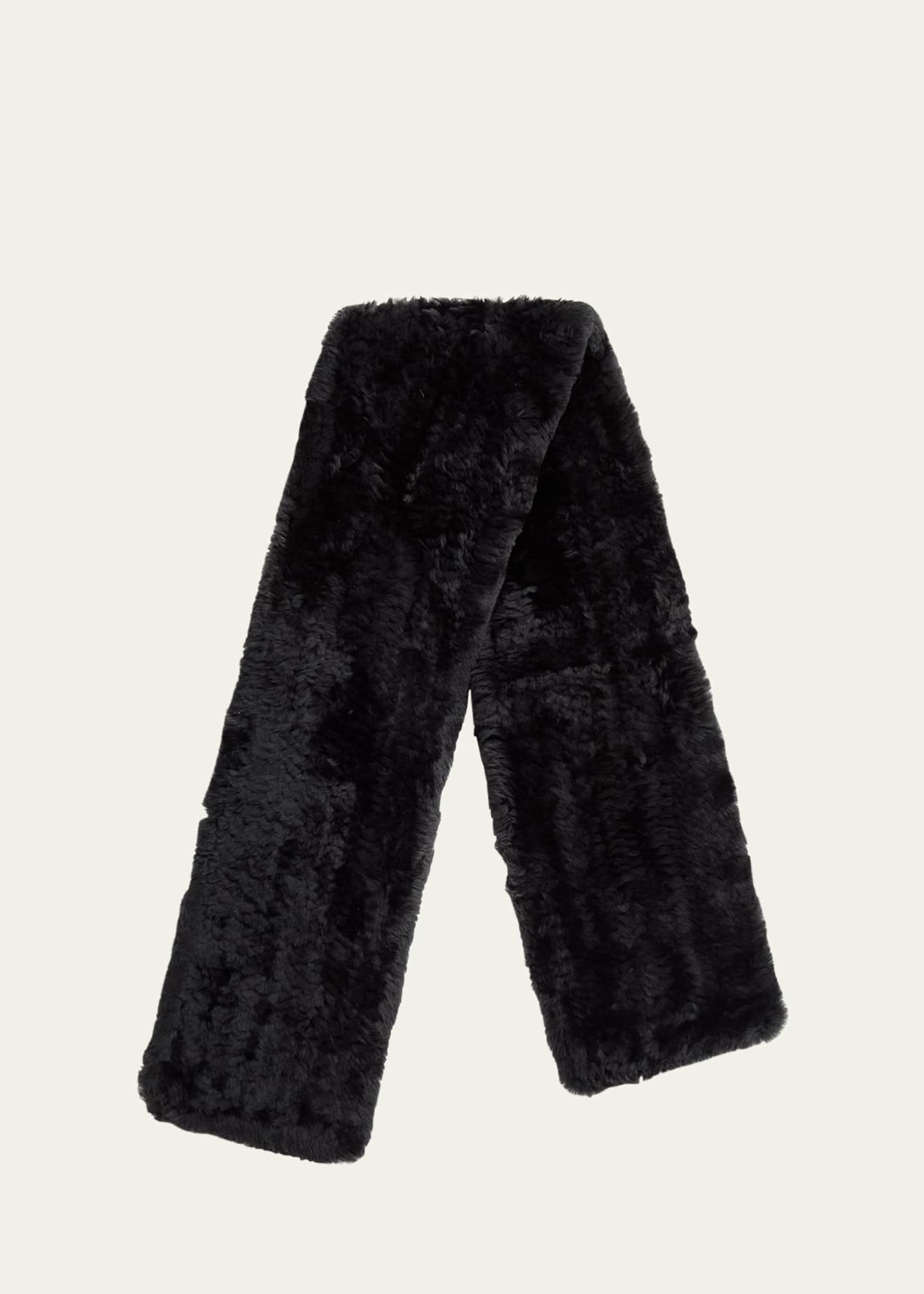 Yves Salomon Sheep Shearling Scarf - Bergdorf Goodman