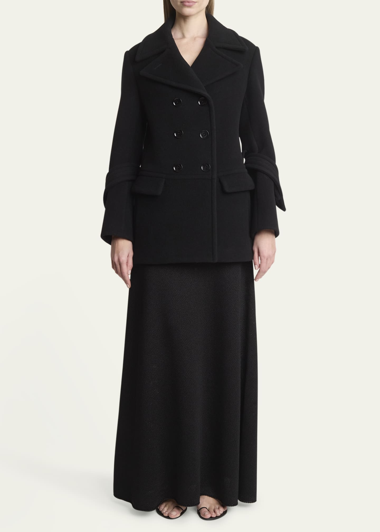 Proenza Schouler Rowen Double-Breasted Wool Coat - Bergdorf Goodman