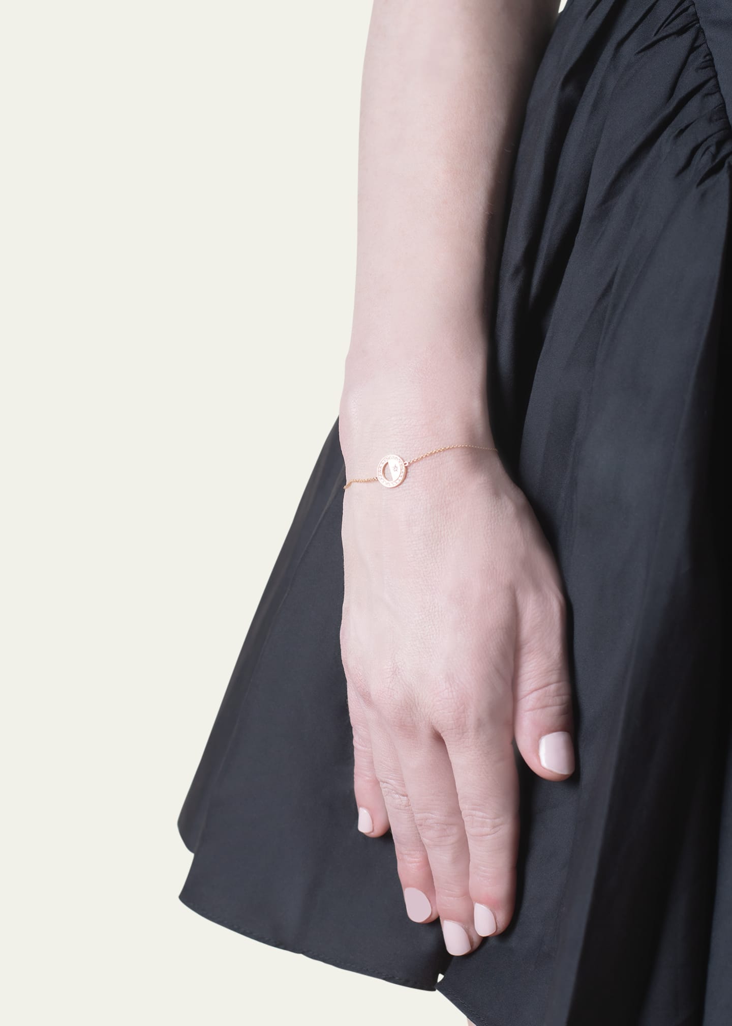 Andrea Fohrman Half Moon Phase Diamond Charm Bracelet - Bergdorf Goodman