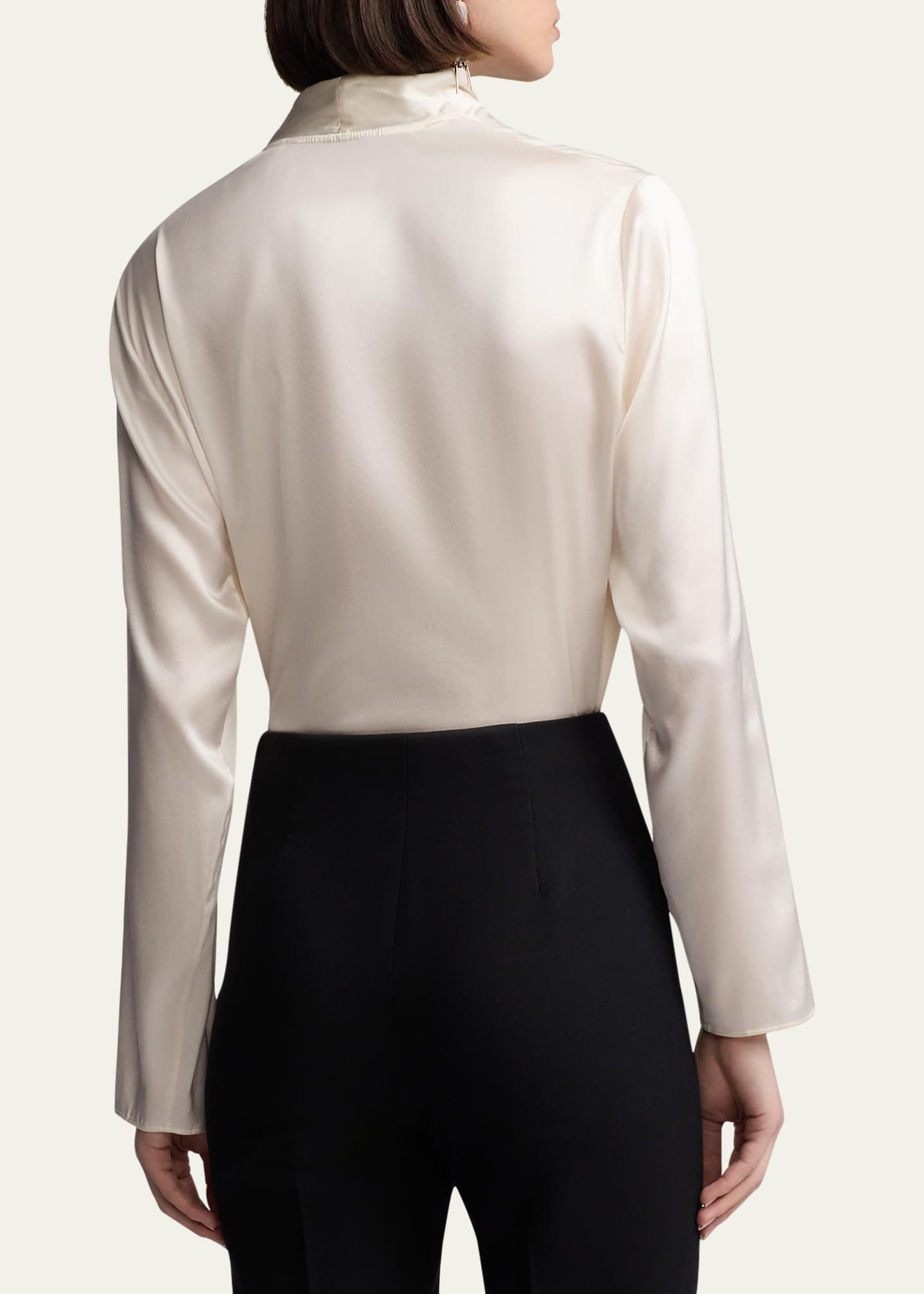 Ralph Lauren Collection Shea SilkShaw Wrap Blouse - Bergdorf Goodman