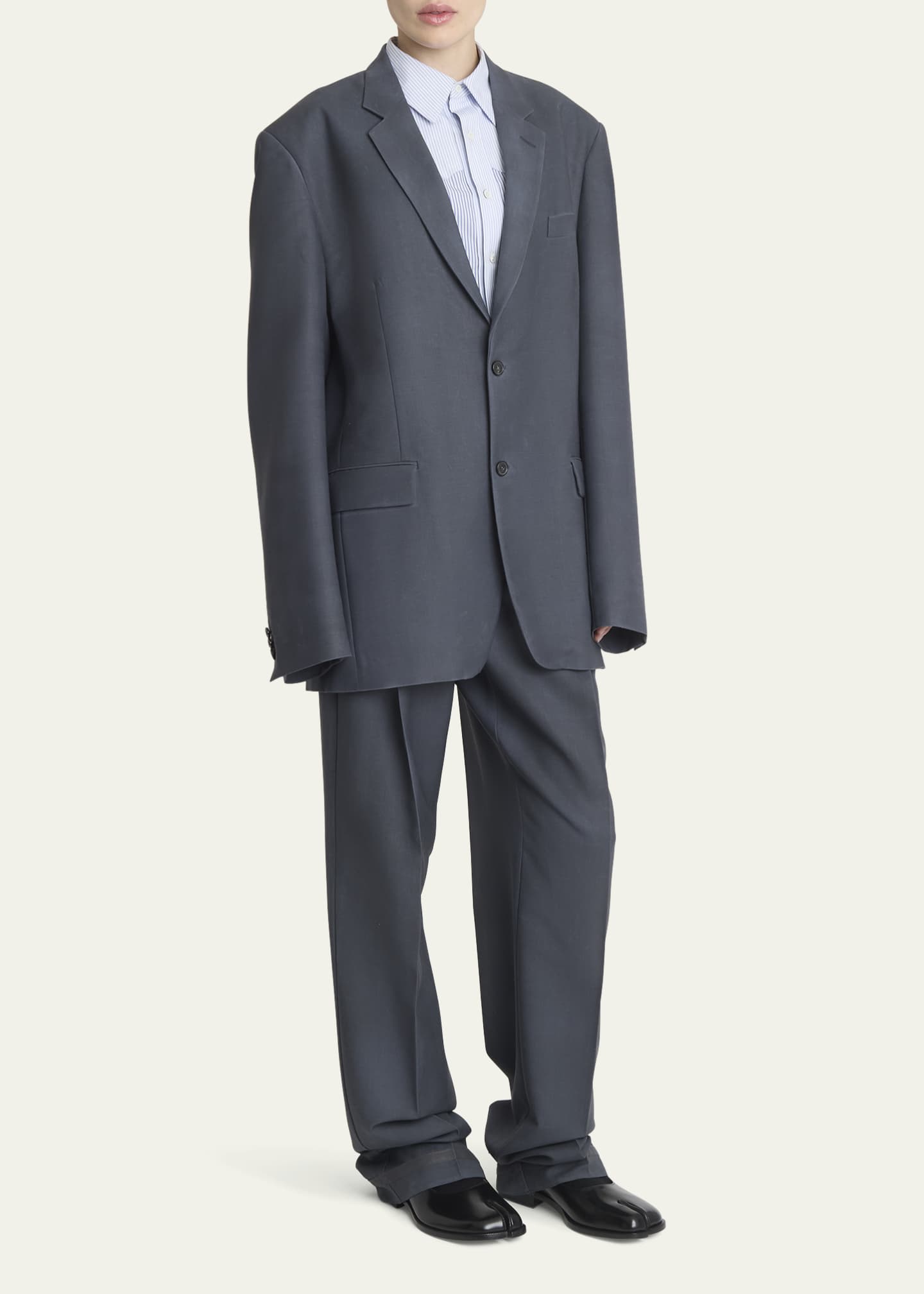 Maison Margiela Wool Mohair Jacket - Bergdorf Goodman