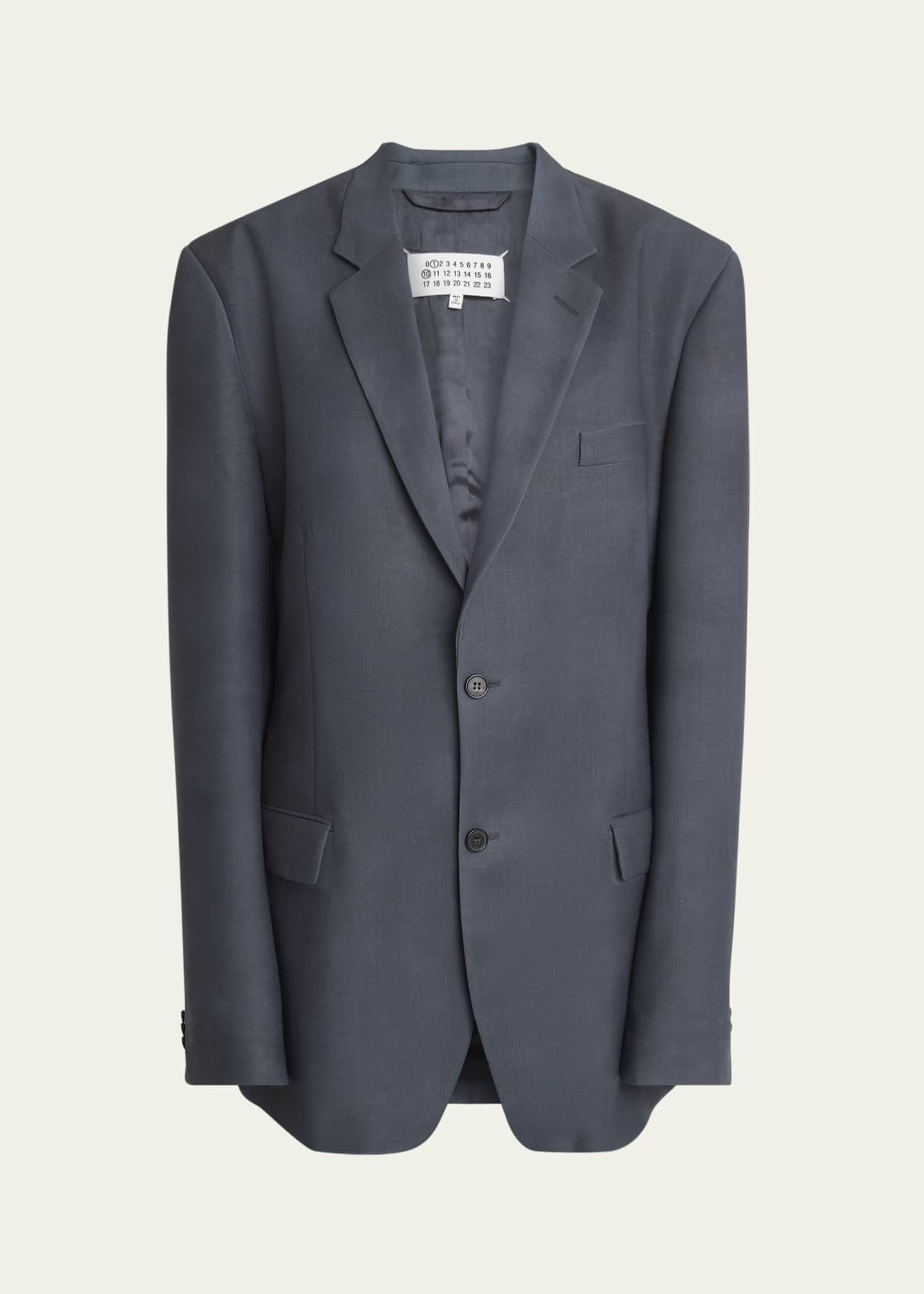 Maison Margiela Wool Mohair Jacket - Bergdorf Goodman