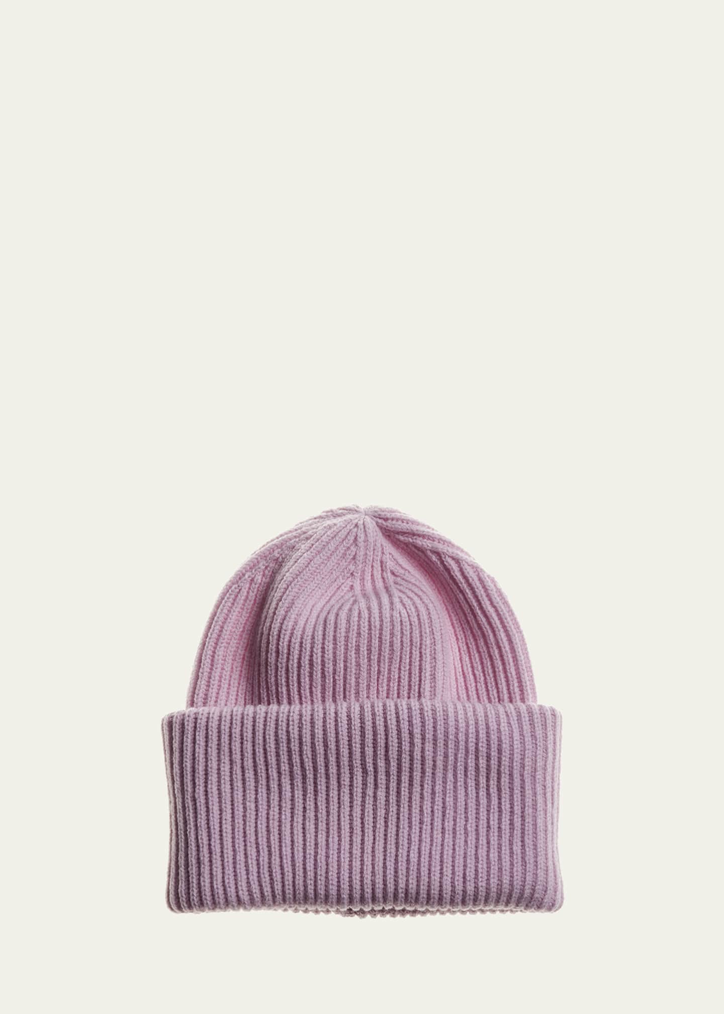 Inverni Ribbed Cashmere Beanie - Bergdorf Goodman