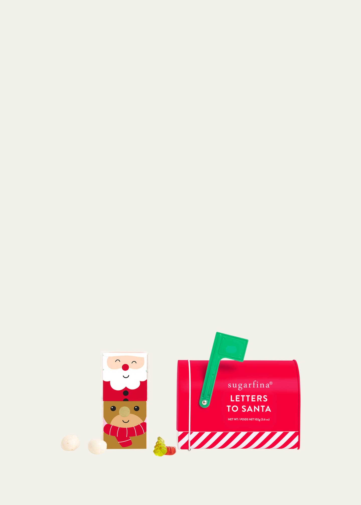 Sugarfina Letters to Santa 2-Piece Mailbox Candy Gift Set - Bergdorf ...