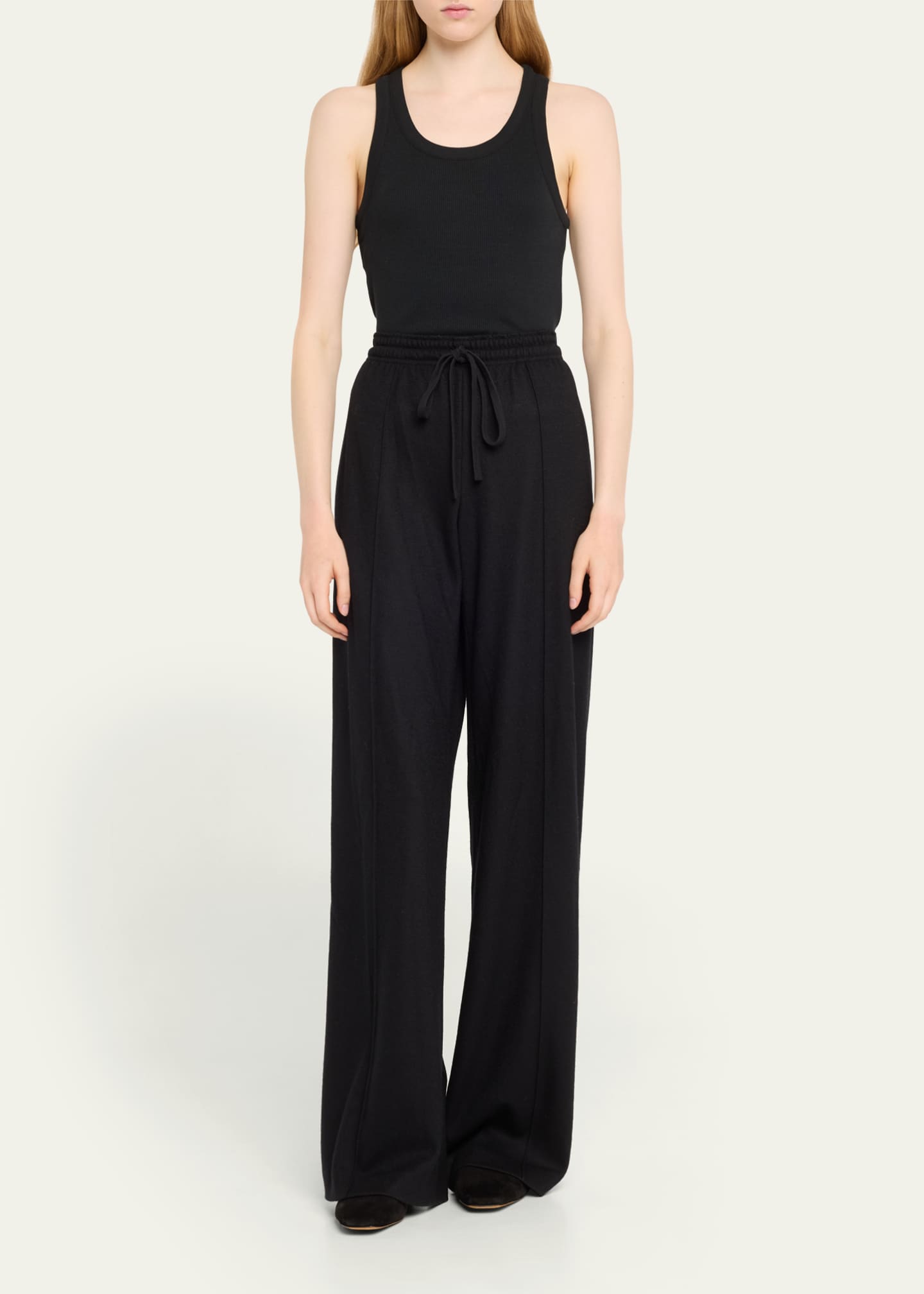 Vince Mid-Rise Drawstring Pull-On Pants - Bergdorf Goodman