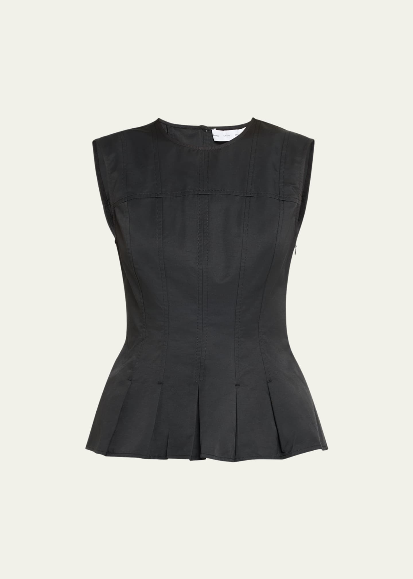 Proenza Schouler White Label Felix Pleated Sleeveless Top - Bergdorf ...