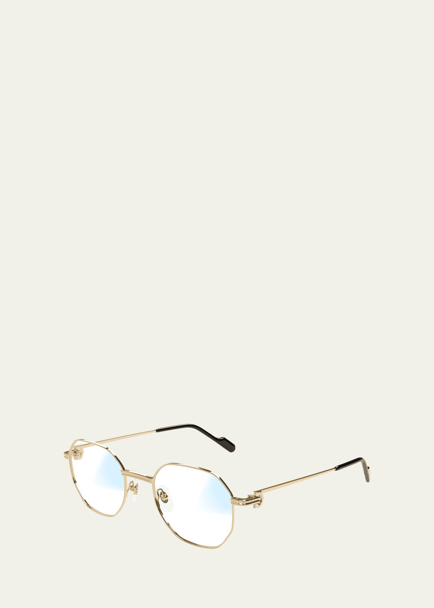 Cartier Round Photochromic Metal Sunglasses - Bergdorf Goodman