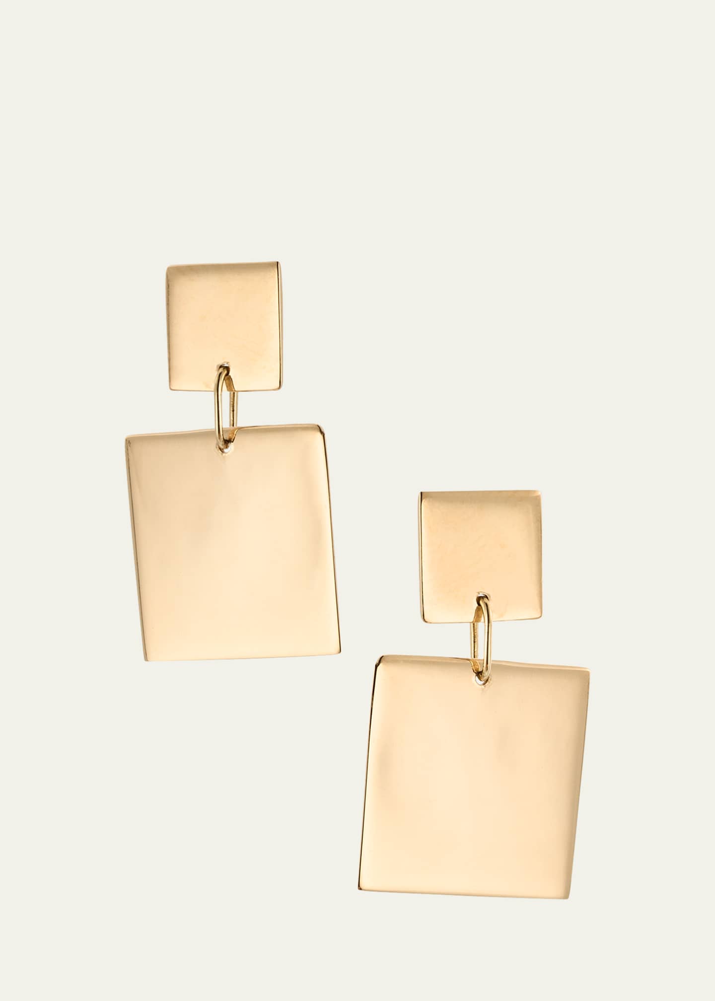 Lana 14K Yellow Gold Double Square Dangle Earrings - Bergdorf Goodman