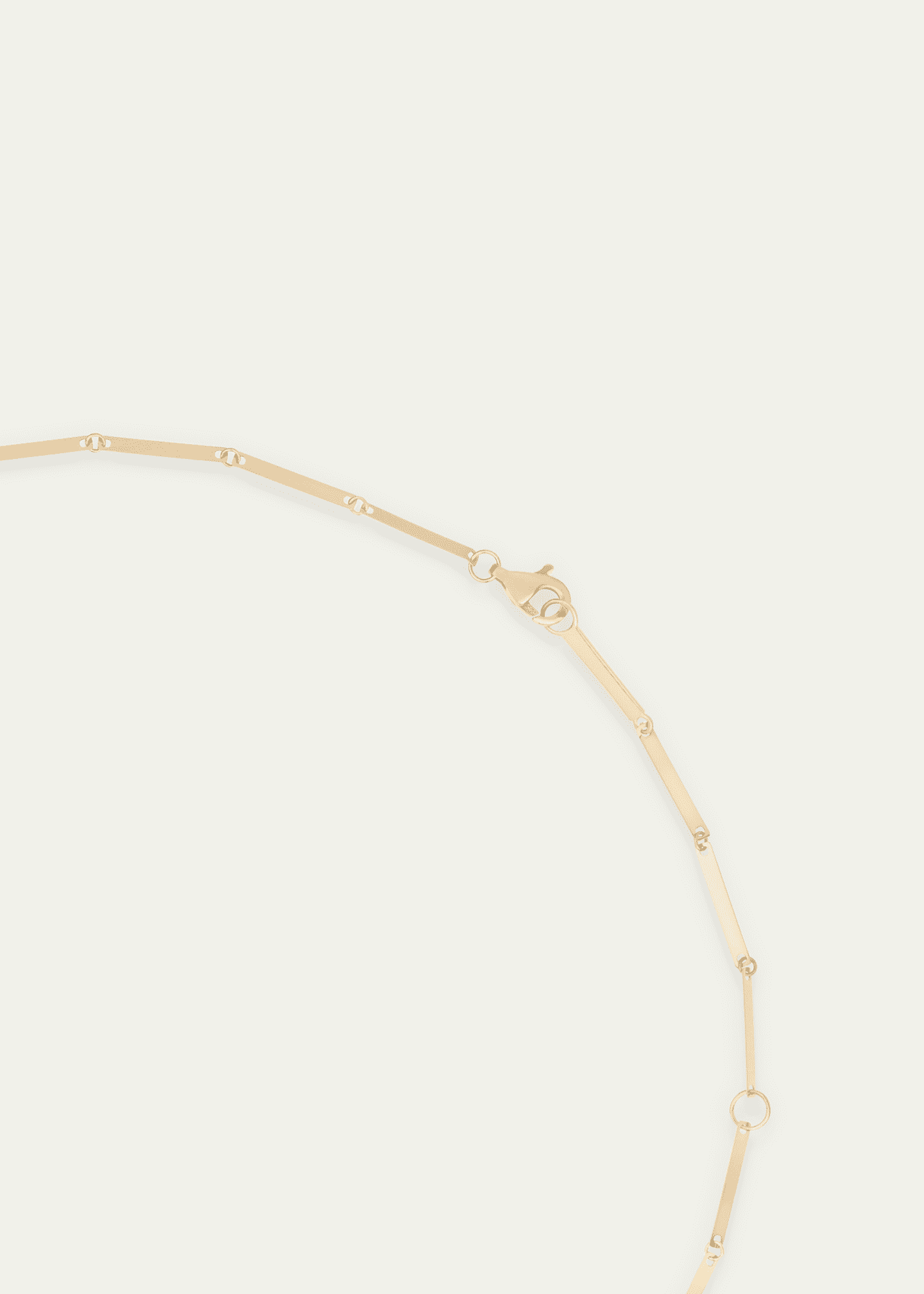 Lana 14K Yellow Gold Flawless Diamond Skinny Tag Link Laser Rectangle ...