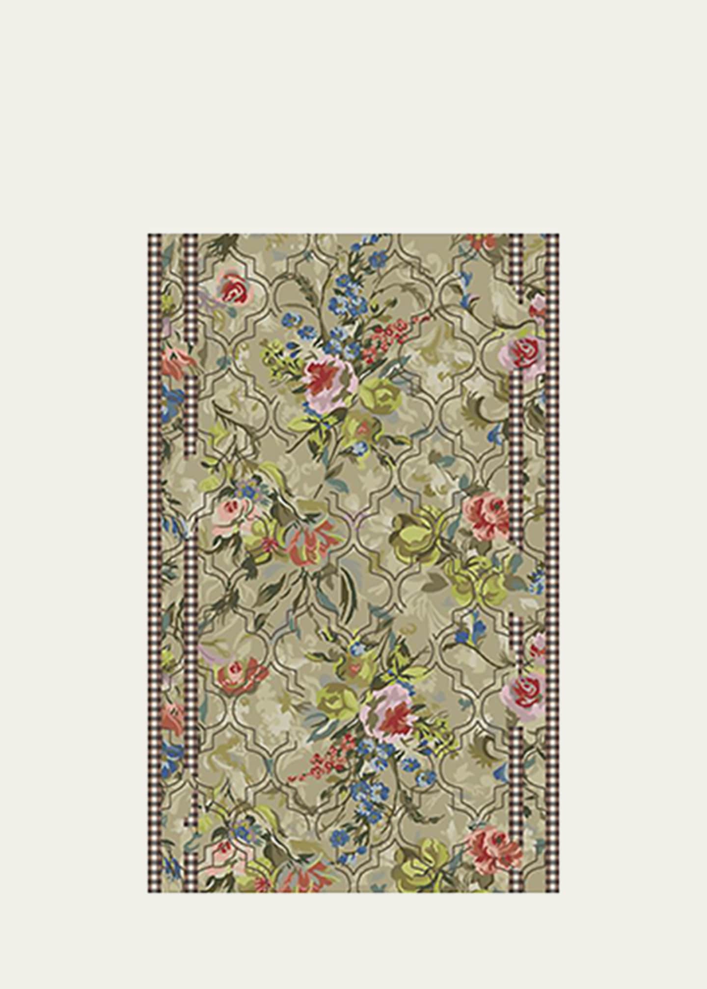 MacKenzie-Childs Field Study Floral Rug, 5' x 8' - Bergdorf Goodman