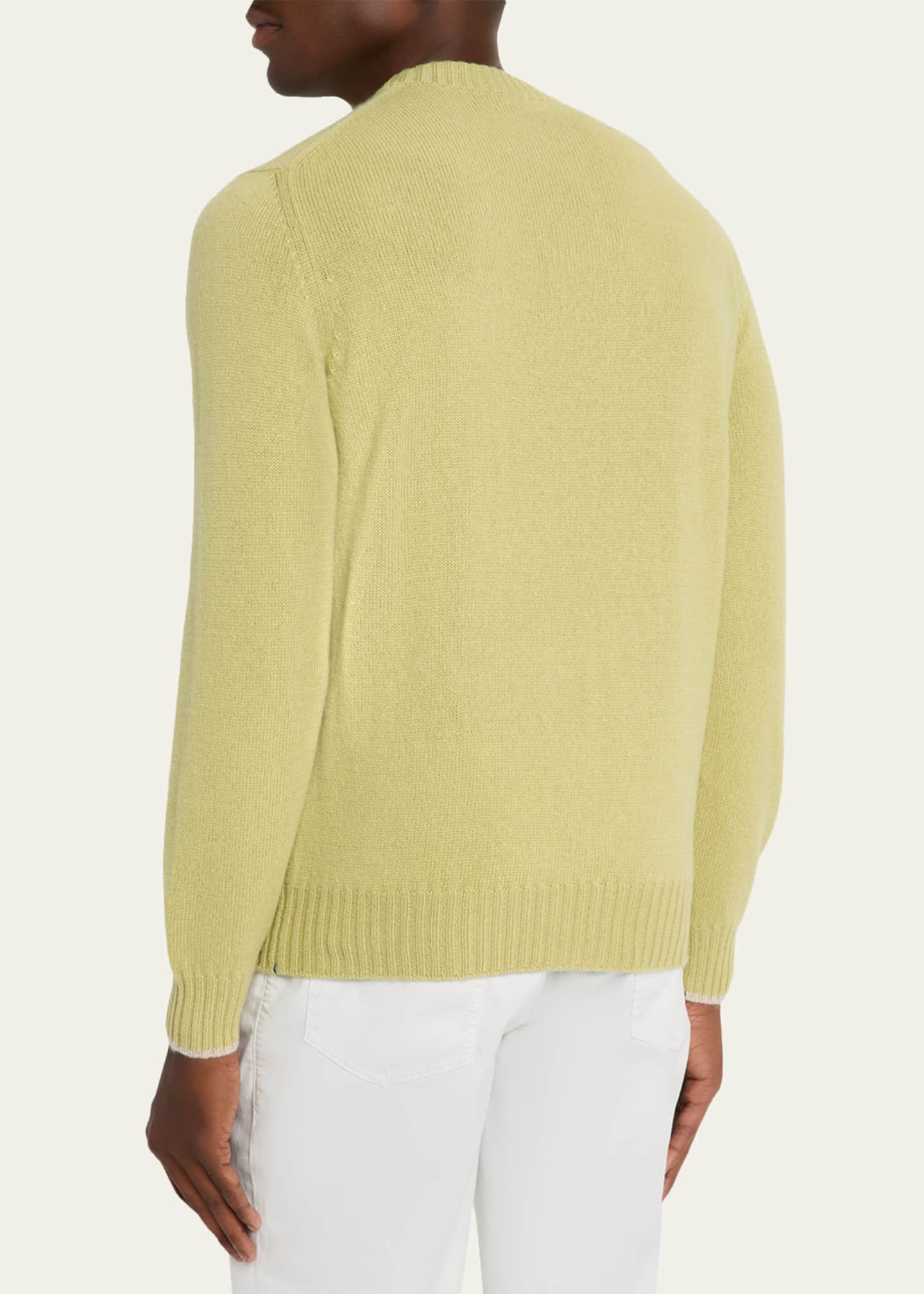 Fioroni Men's Cashmere Knit Crewneck Sweater - Bergdorf Goodman