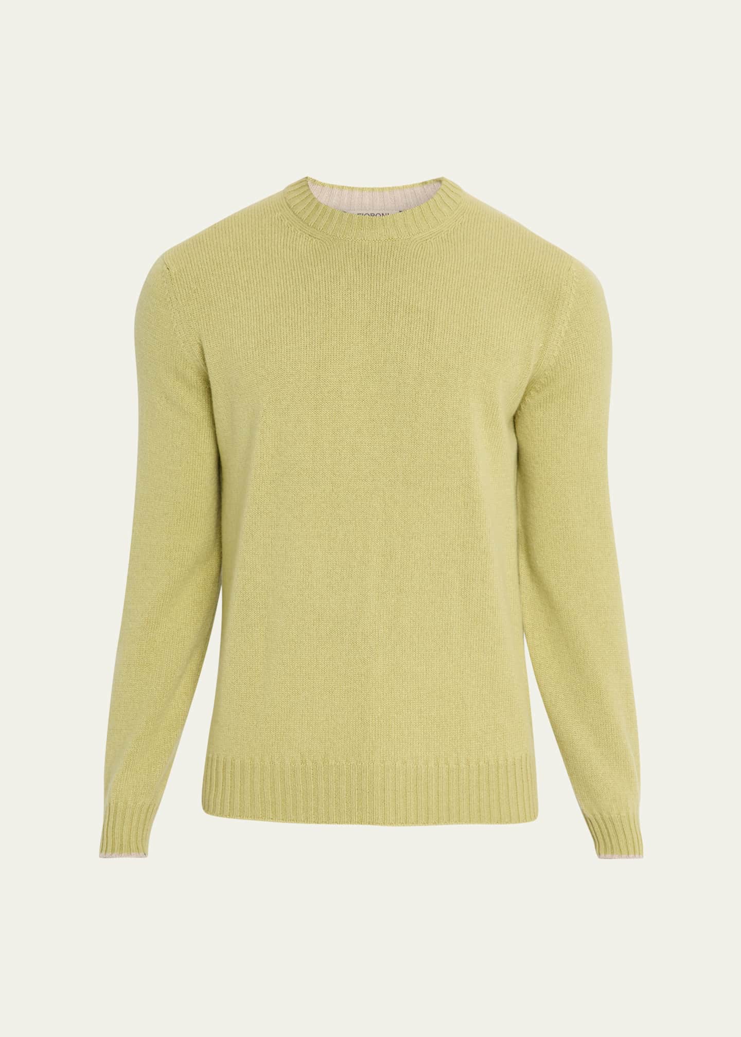 Fioroni Men's Cashmere Knit Crewneck Sweater - Bergdorf Goodman