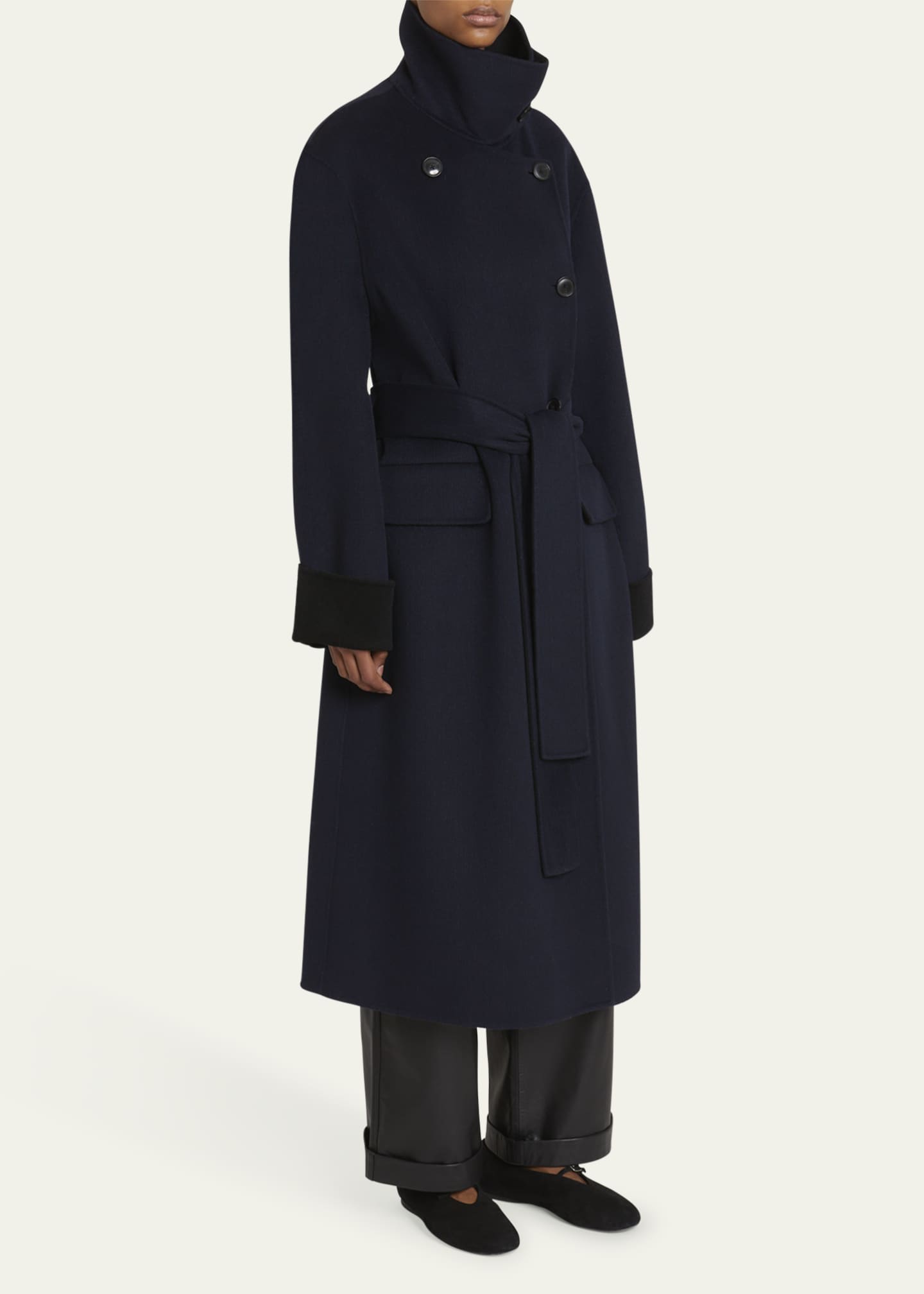 Proenza Schouler White Label Constance Wool-Cashmere Coat - Bergdorf ...
