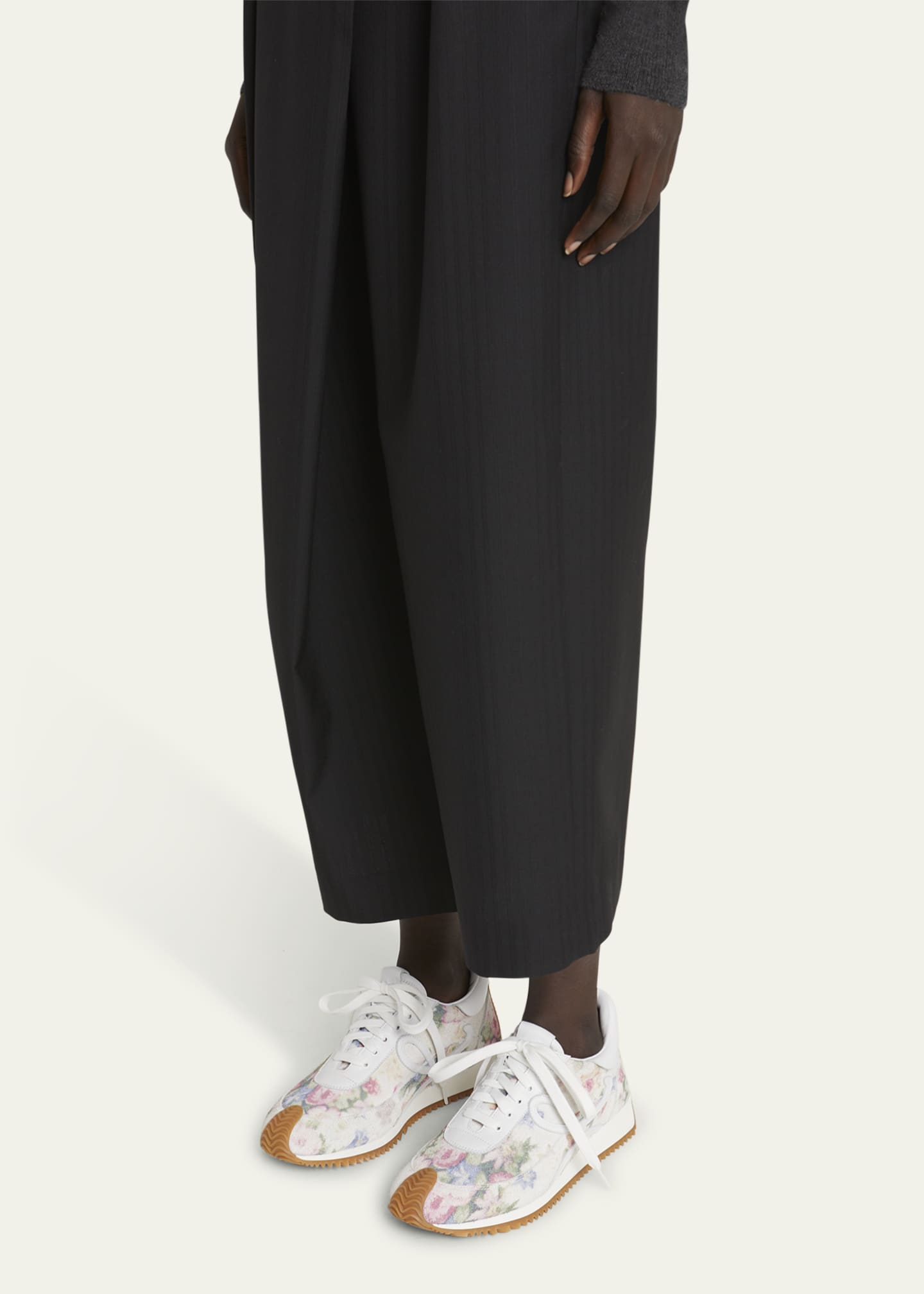 Loewe Flow Retro Floral Runner Sneakers - Bergdorf Goodman